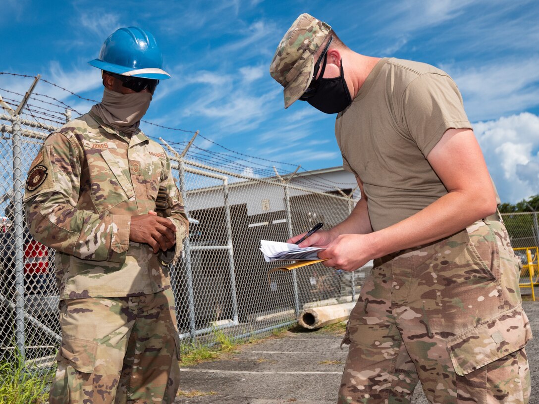 Air National Guard Engineering Installation Squadron Airmen complete ...