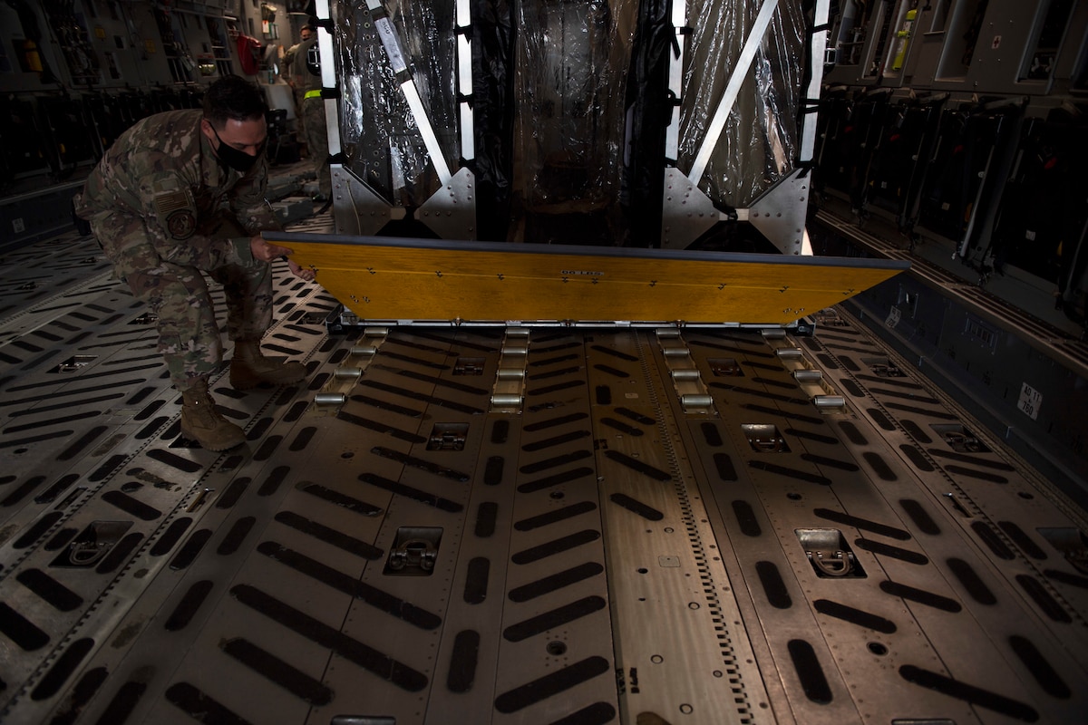 Travis AFB designs TIS ramp, supports evacuation of U.S. service member ...