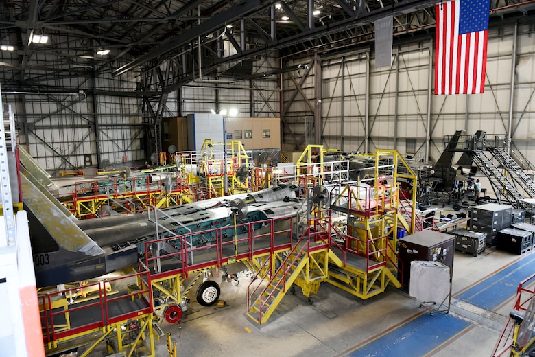 F-15's undergo programmed depot maintenance > Robins Air Force Base ...