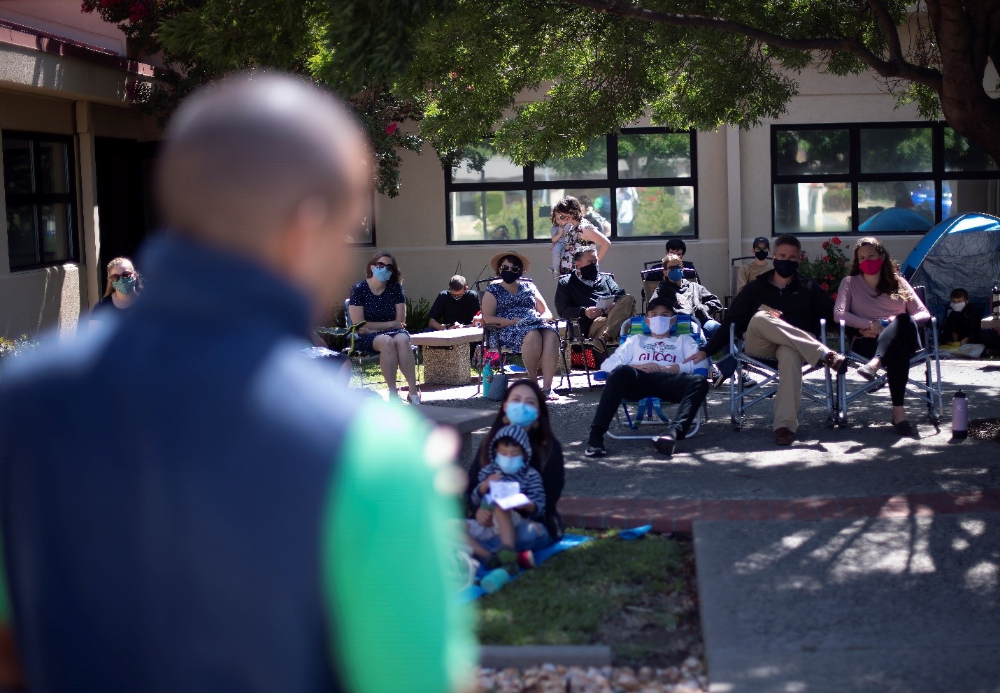 Chapel helps Travis grapple with uncertainty, anxiety during difficult ...