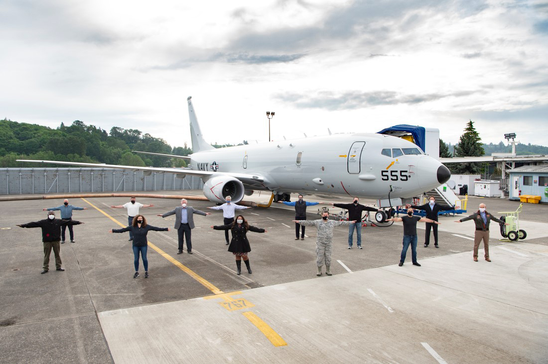 DCMA Boeing Seattle celebrates 100 P-8A deliveries > Defense Contract ...