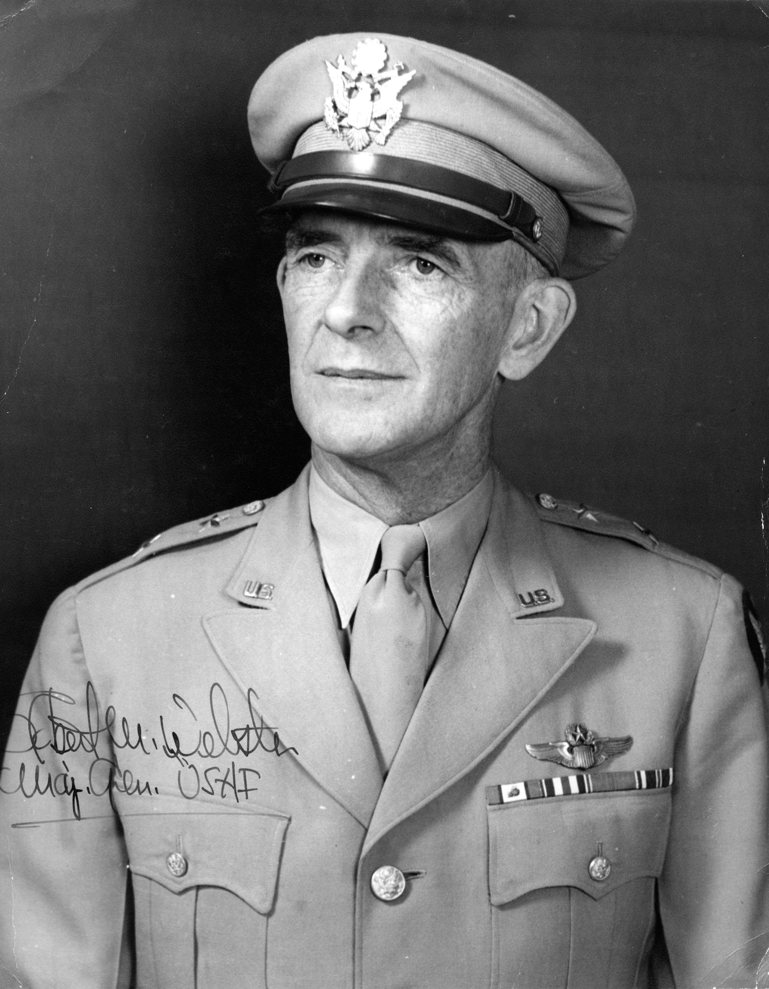 MAJOR GENERAL ROBERT M. WEBSTER > Air Force > Biography Display