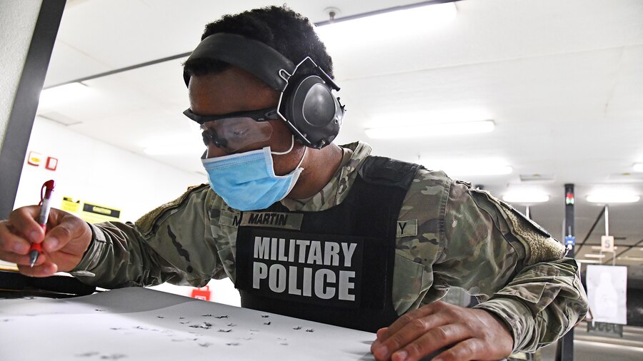 18th Military Police Detachment Marksmanship Training