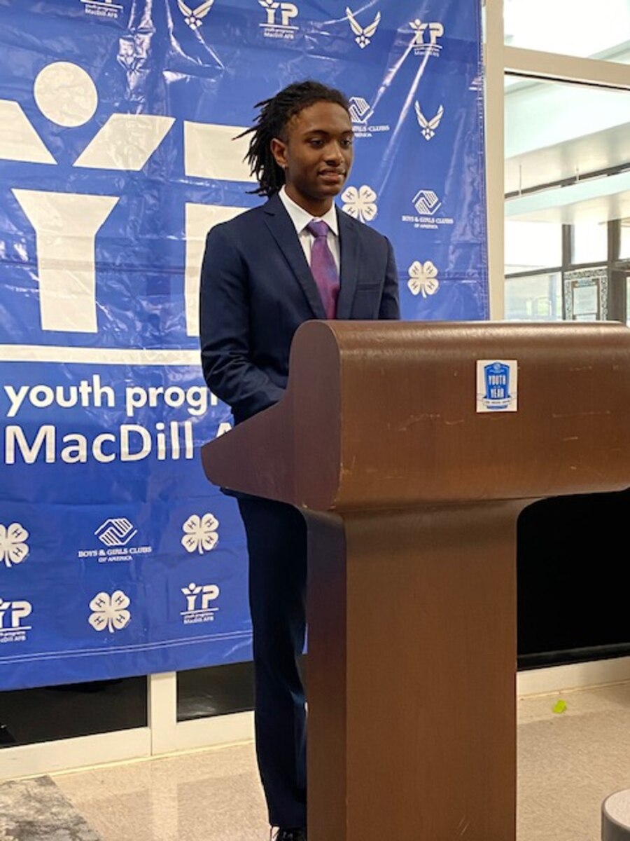 MacDill’s Youth of the Year competing at bigger stage > MacDill Air ...