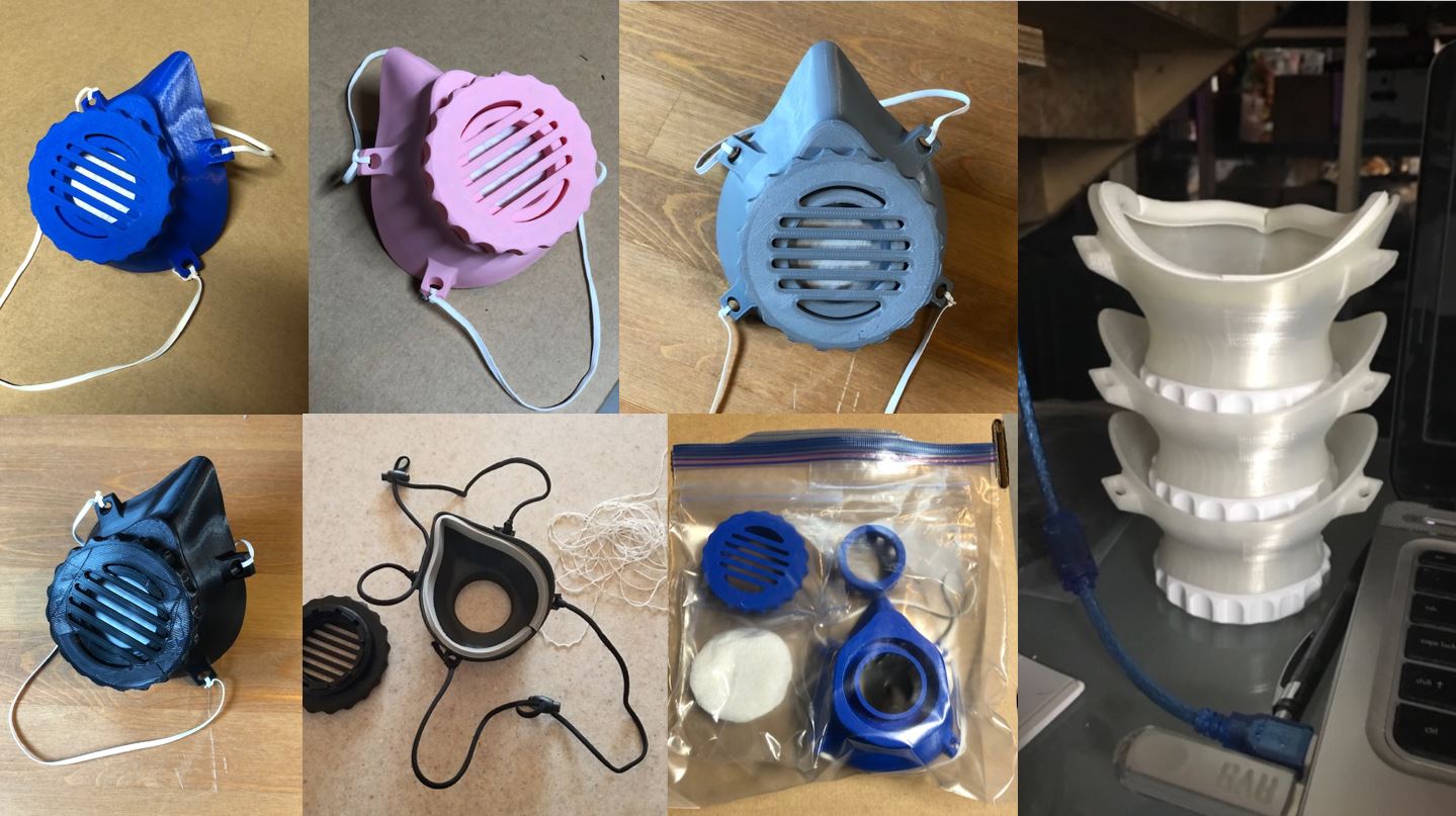 Colorado Air National Guard fabrication specialists create masks during ...