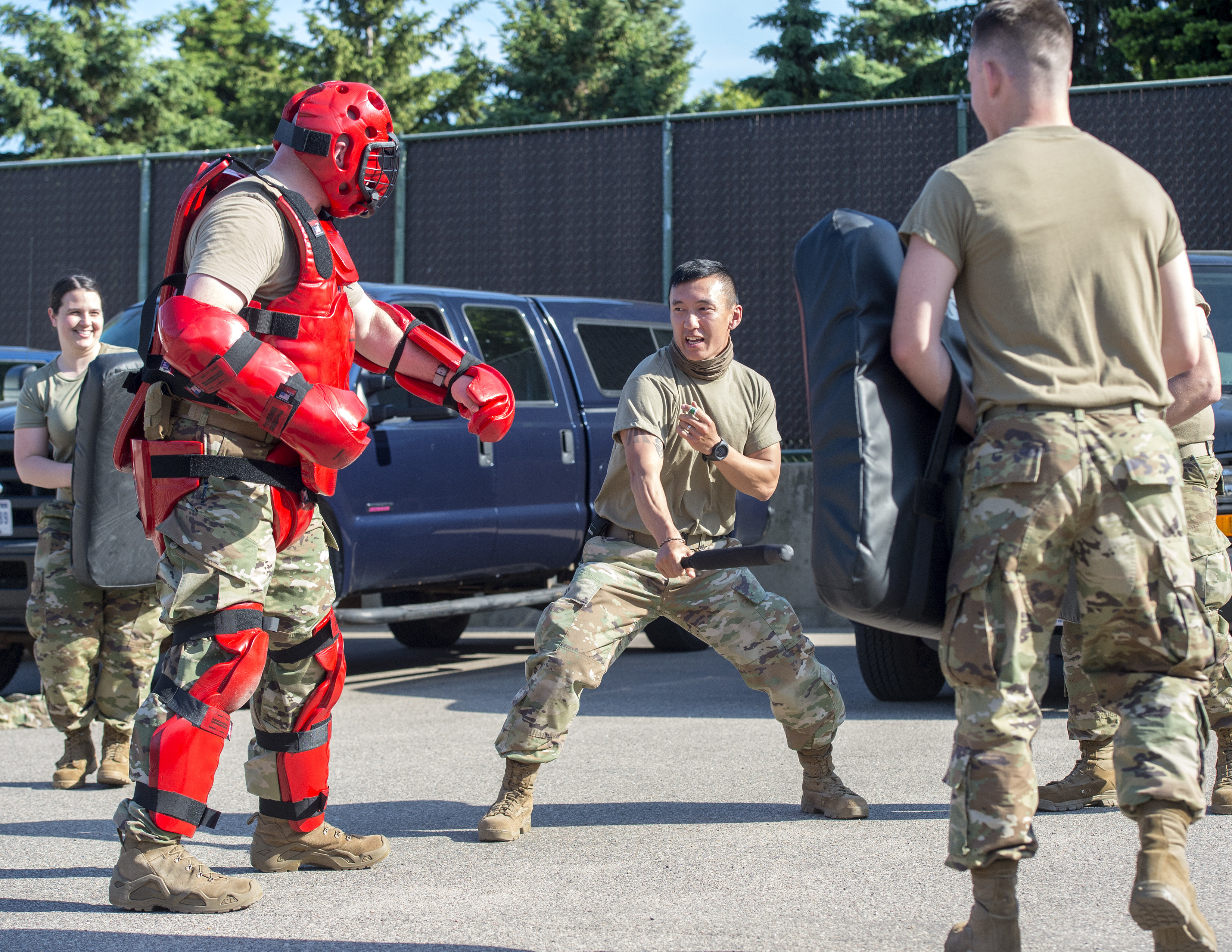 Airmen Go Through Riot Control Training > 133rd Airlift Wing > Article ...