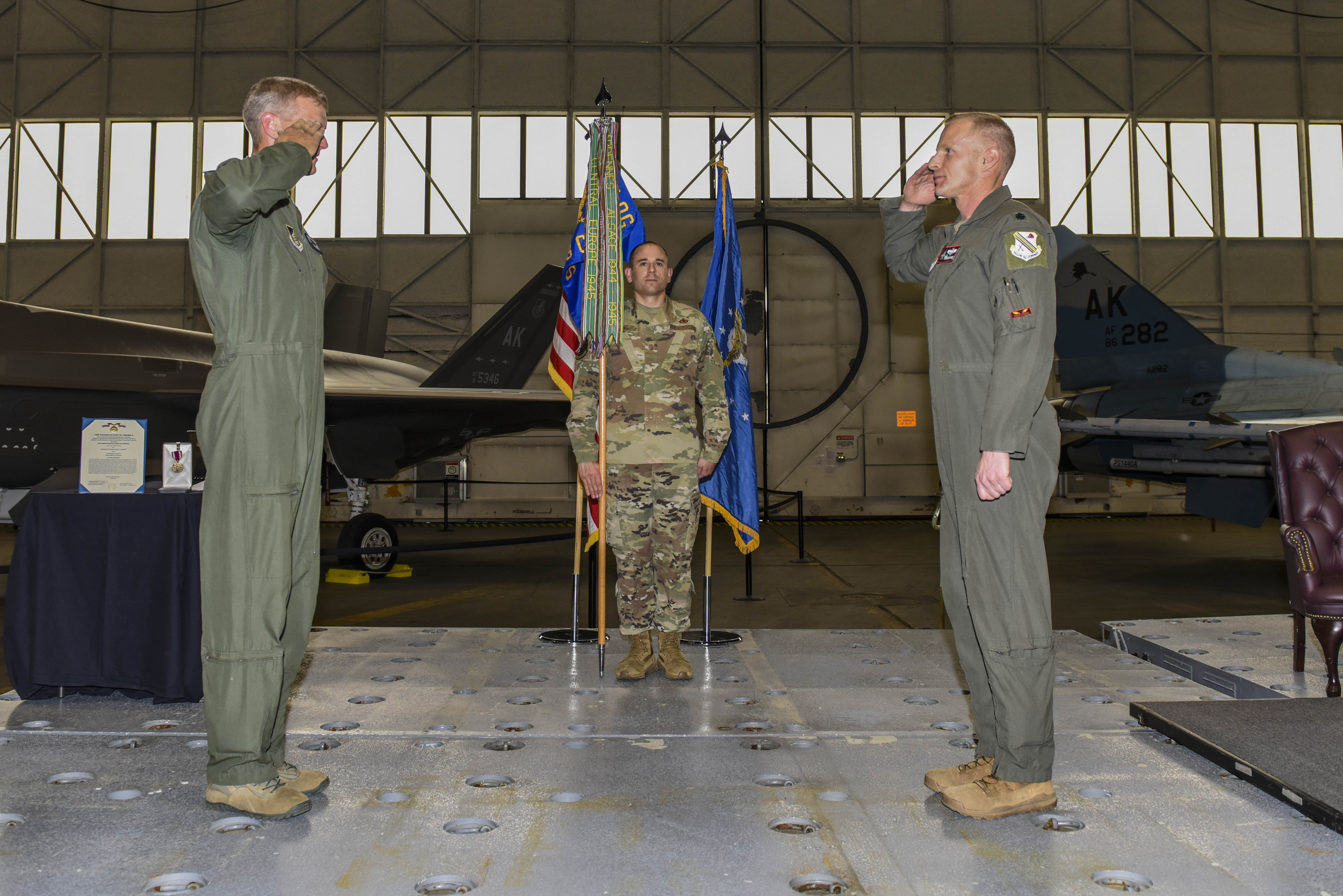 353rd CTS welcomes incoming commander > Eielson Air Force Base > Display