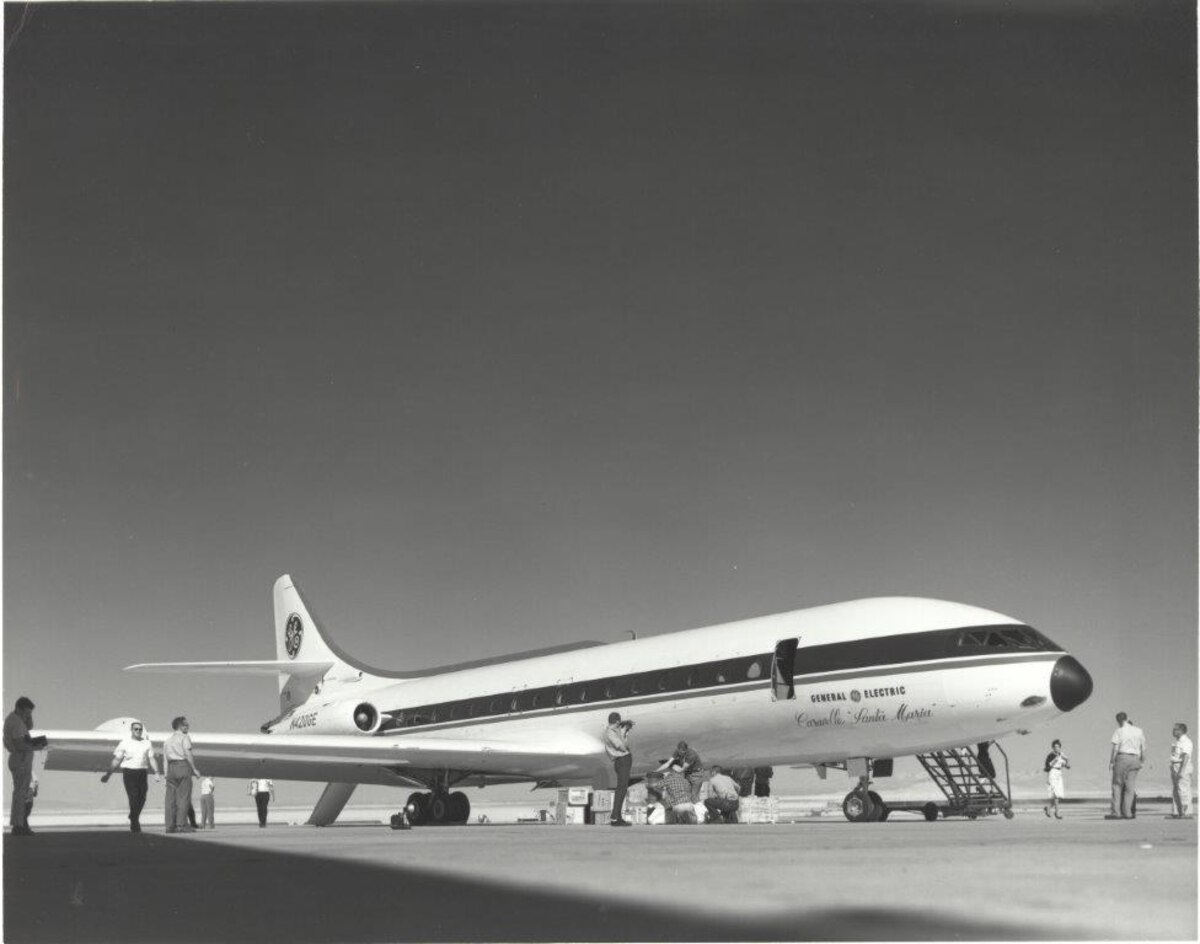 June 24, 1961: Caravelle Aircraft Returns from Paris Airshow > Air ...