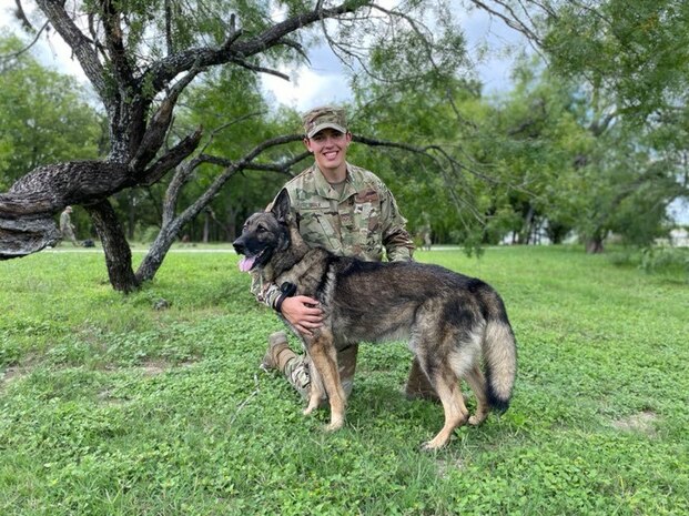Virtual K-9 Demo to community group
