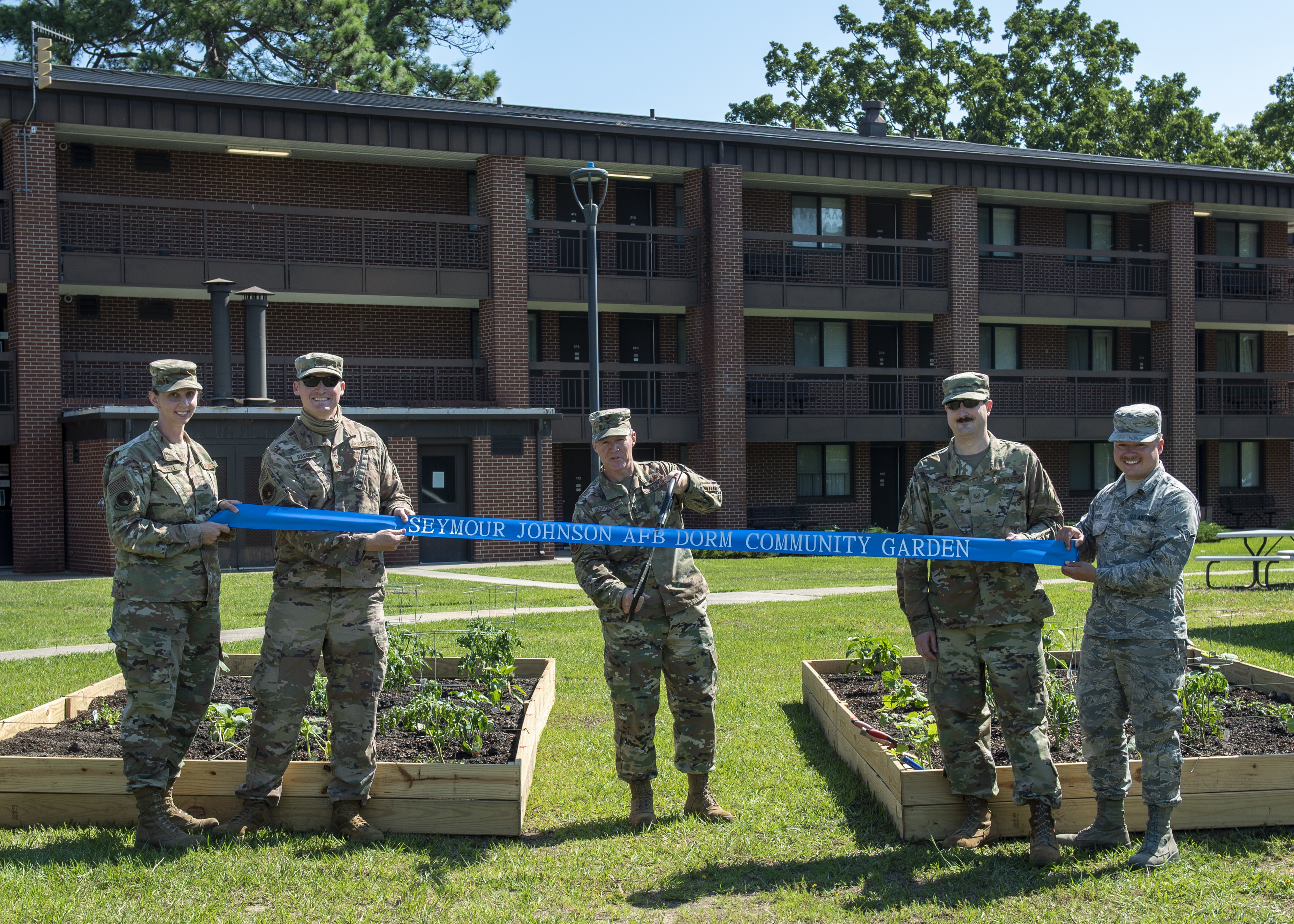 Dorm Community Garden Opens at SJAFB > Seymour Johnson Air Force Base ...