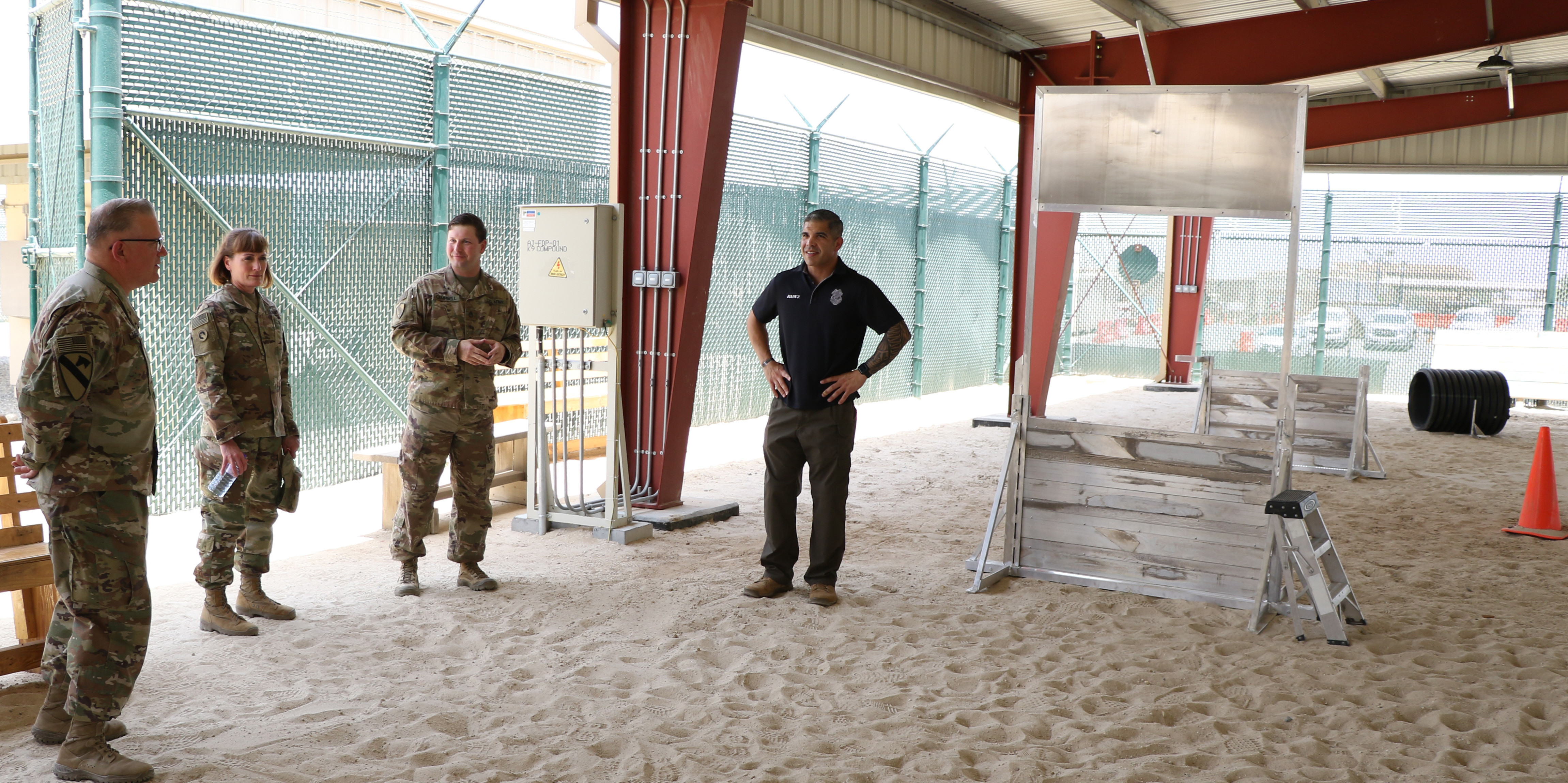 K9 Facility at Camp Arifjan, Kuwait