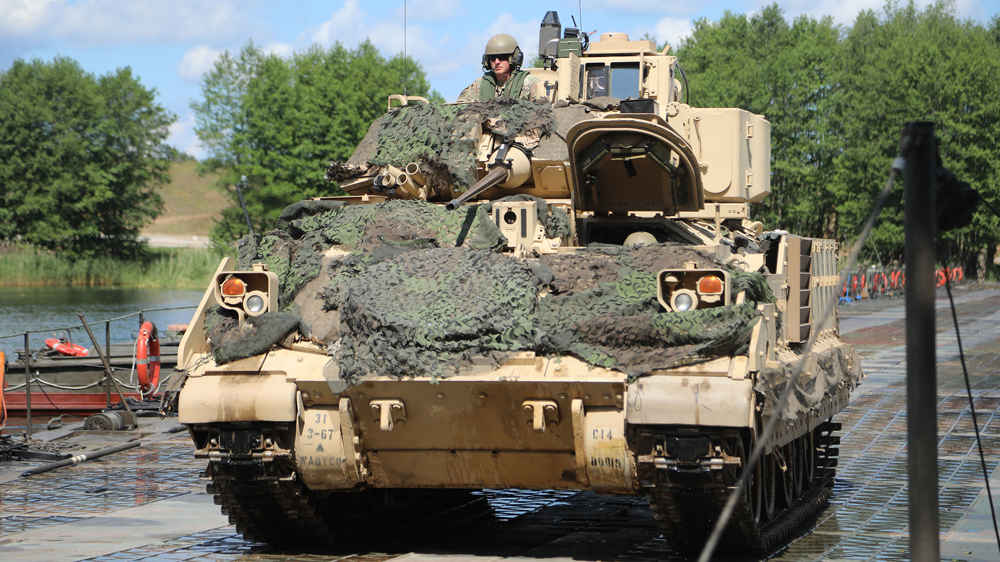 Polish, U.S. Allies conduct joint river crossing mission