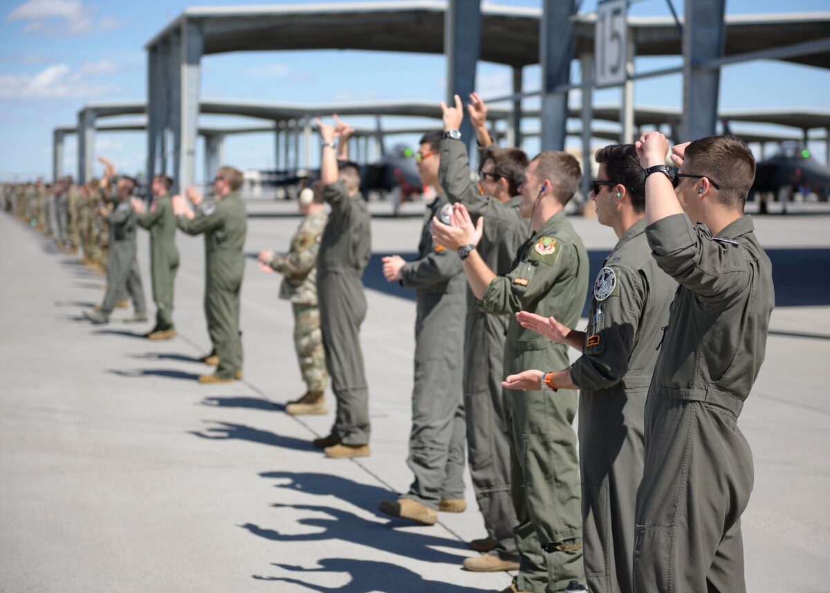 389th FS returns from extended deployment > Mountain Home Air Force ...