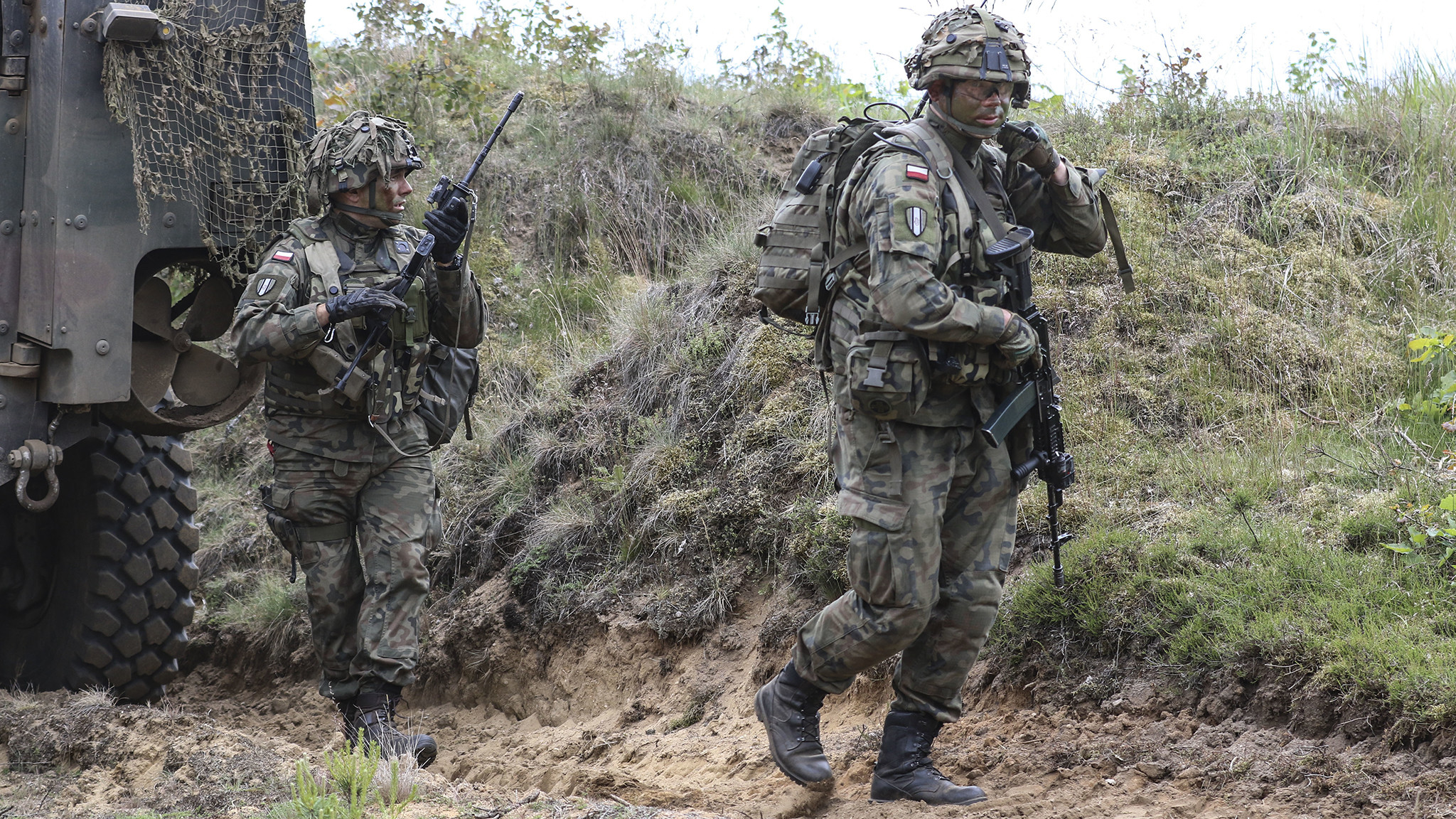 3rd Infantry Division and Polish Allies particpate in Allied Spirit