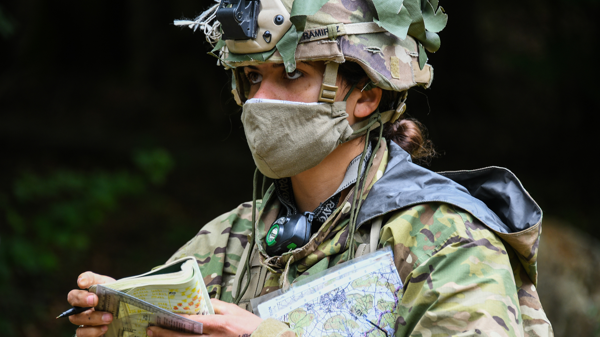 173rd Airborne Brigade troop mounted reconnaissance exercise in Hohenfels