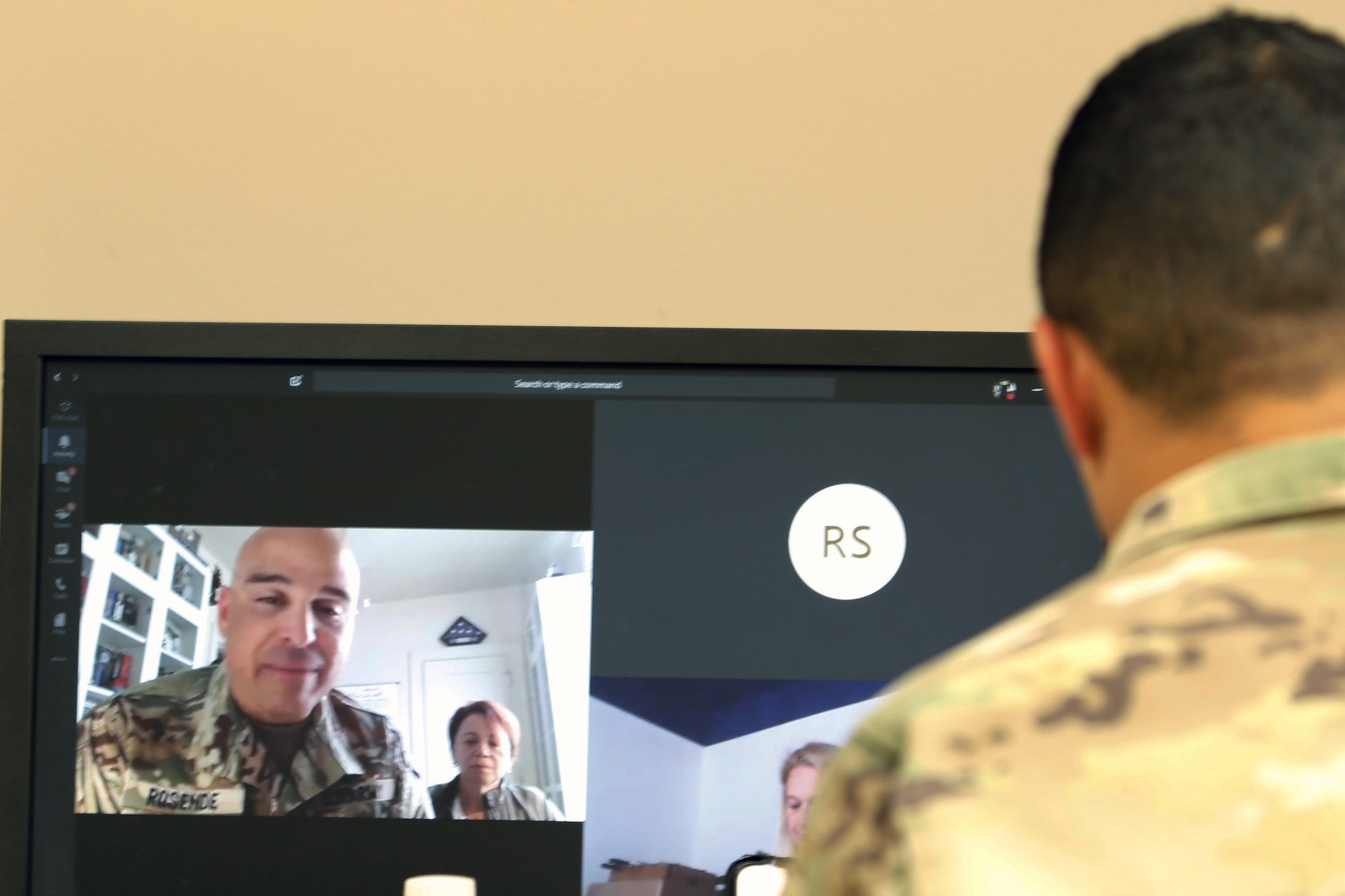 Army Reserve unit combines technology with tradition during virtual ...