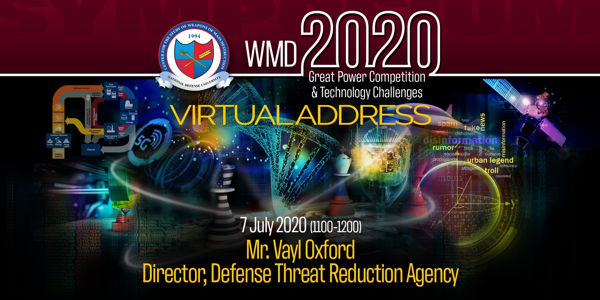 2020 Symposium Virtual Address: DTRA Director Vayl Oxford > Center for ...