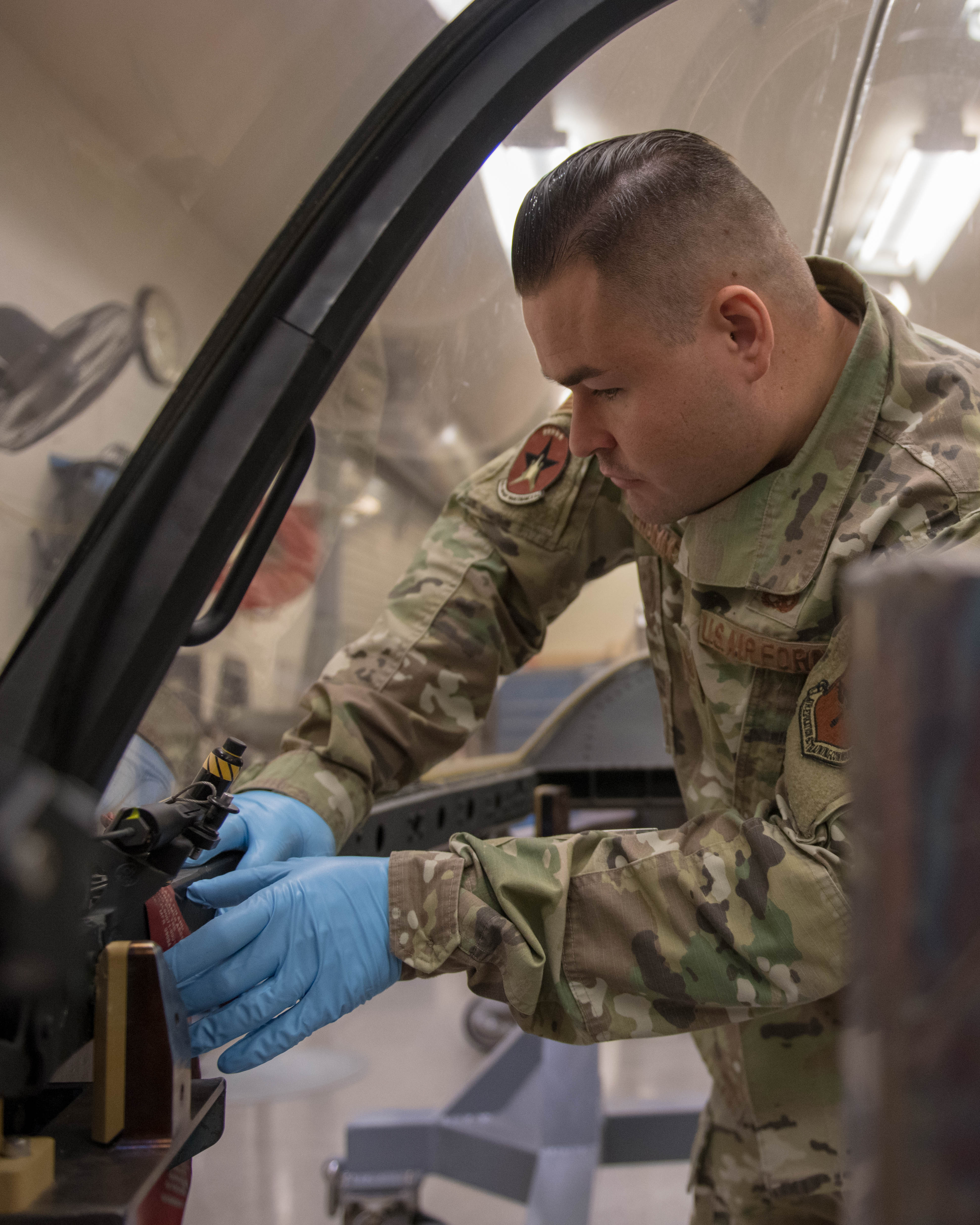 Egress specialists maintain escape systems > Air Education and Training ...