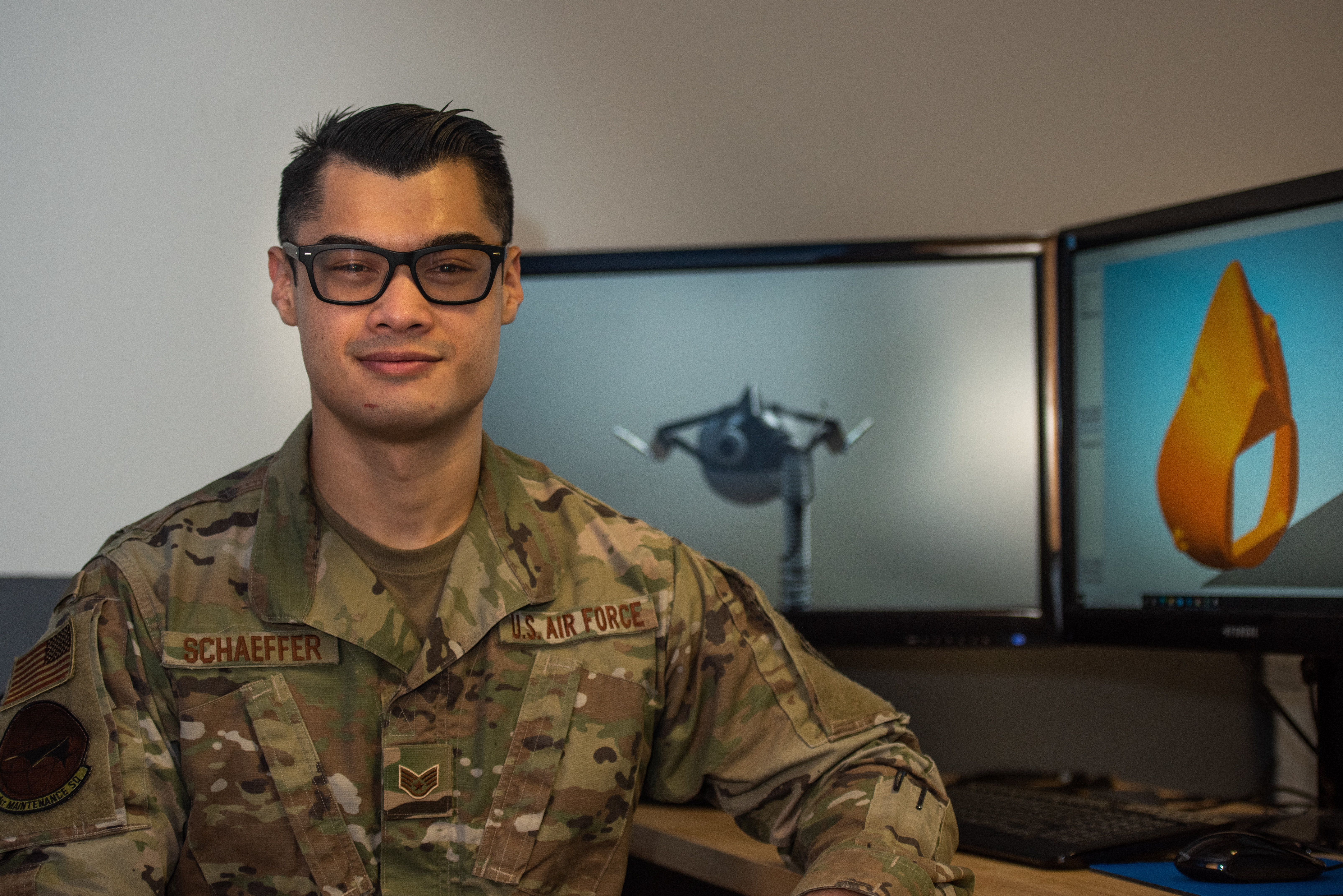 Airmen use innovation to help during COVID-19