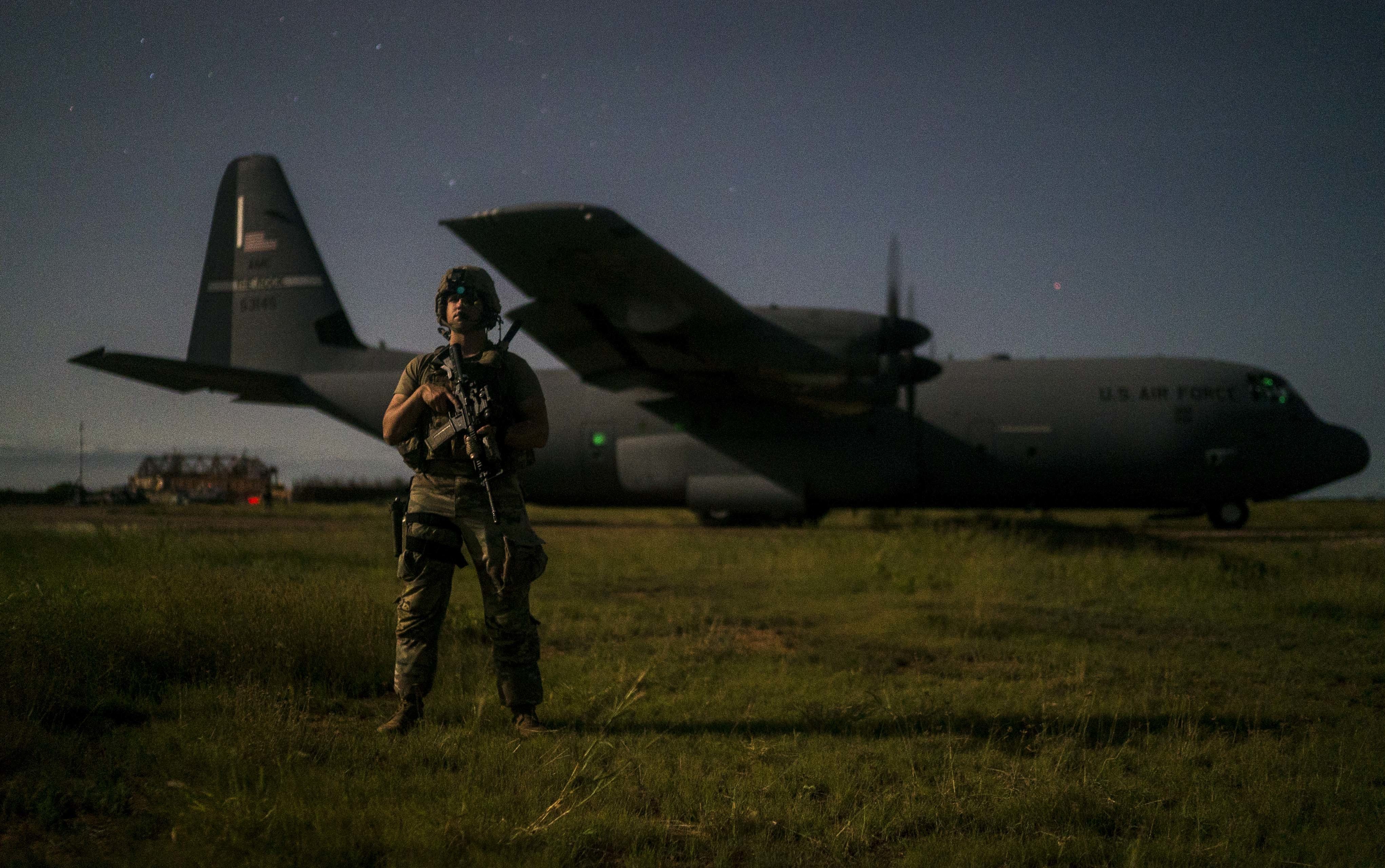 Deployed airlift squadron resupplies U.S. forces in Africa > Air ...
