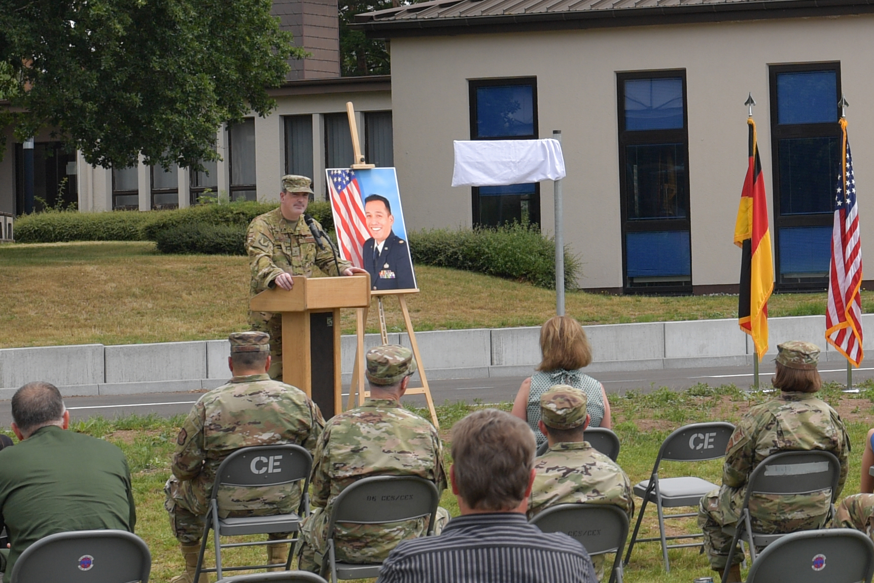 Fallen hero honored, memorialized at Ramstein > U.S. Air Forces in ...