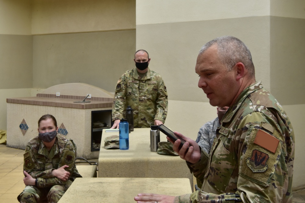 Gen Clark, 548 ISRG Airmen talk diversity, leading the fight