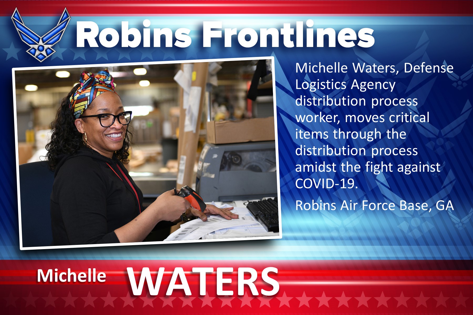 Robins Frontlines: Michelle Waters > Robins Air Force Base > Article ...