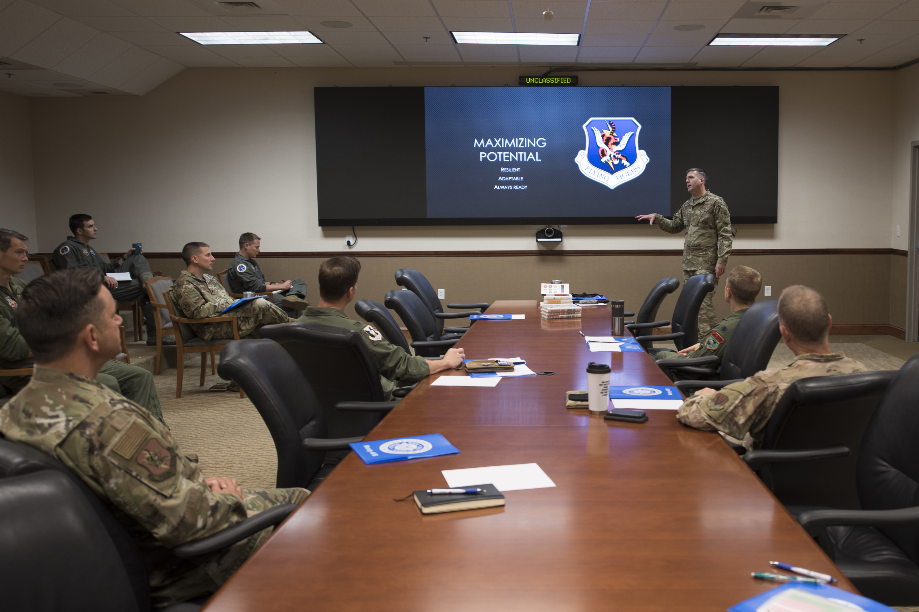 Wing leadership hosts difficult conversations training > Moody Air ...