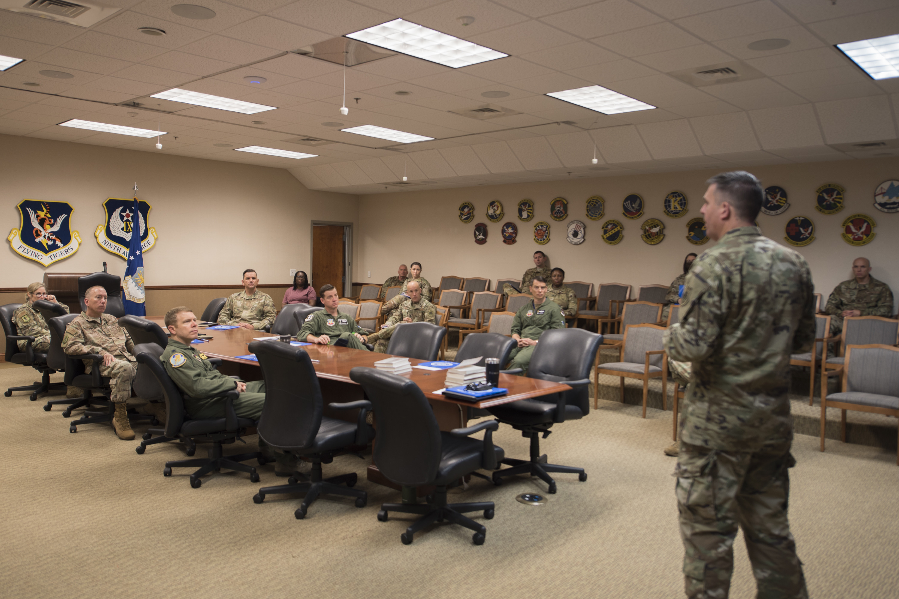 Wing leadership hosts difficult conversations training > Moody Air ...