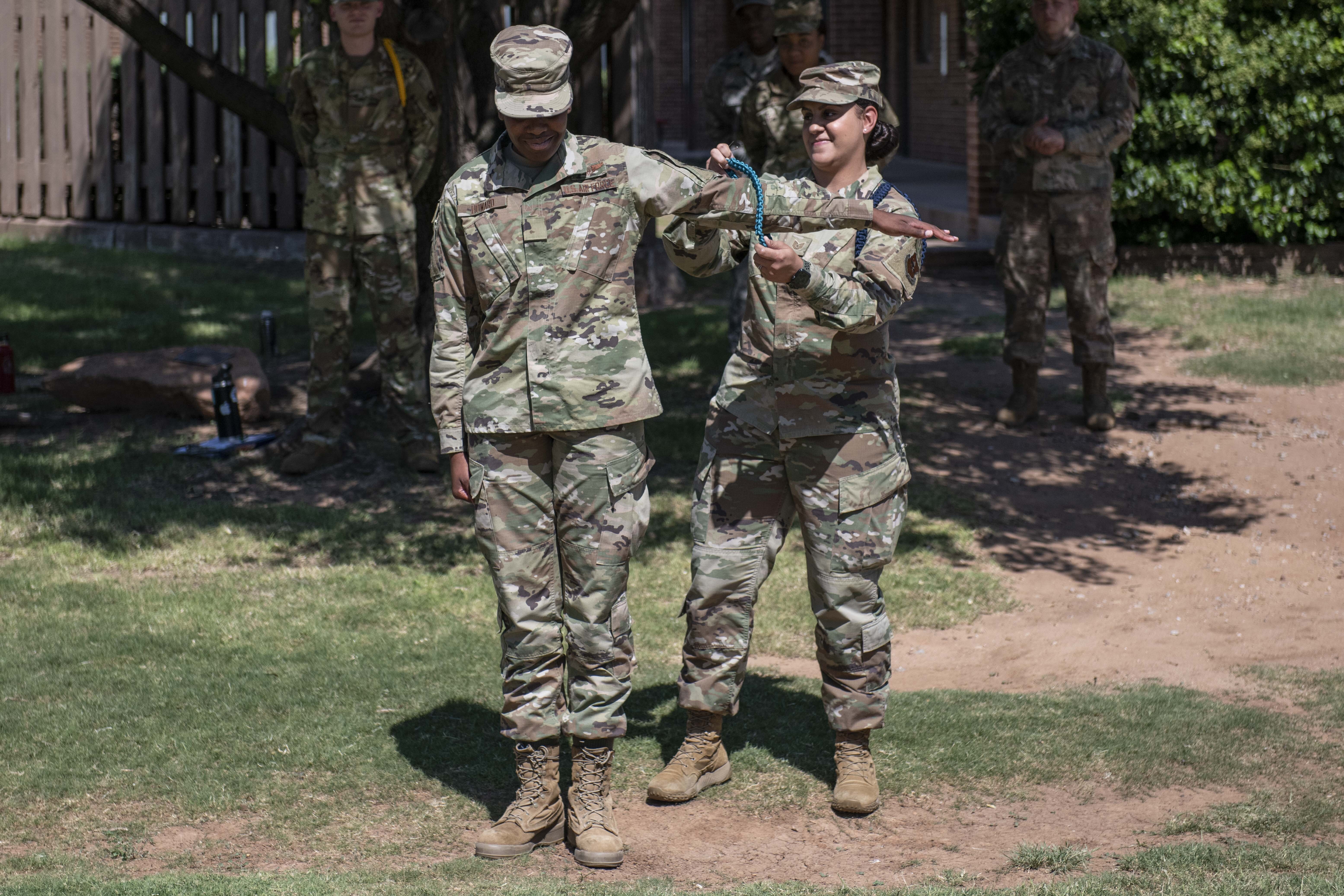 97 TRS gains first student-leader teal rope, newest SAPR liaison ...