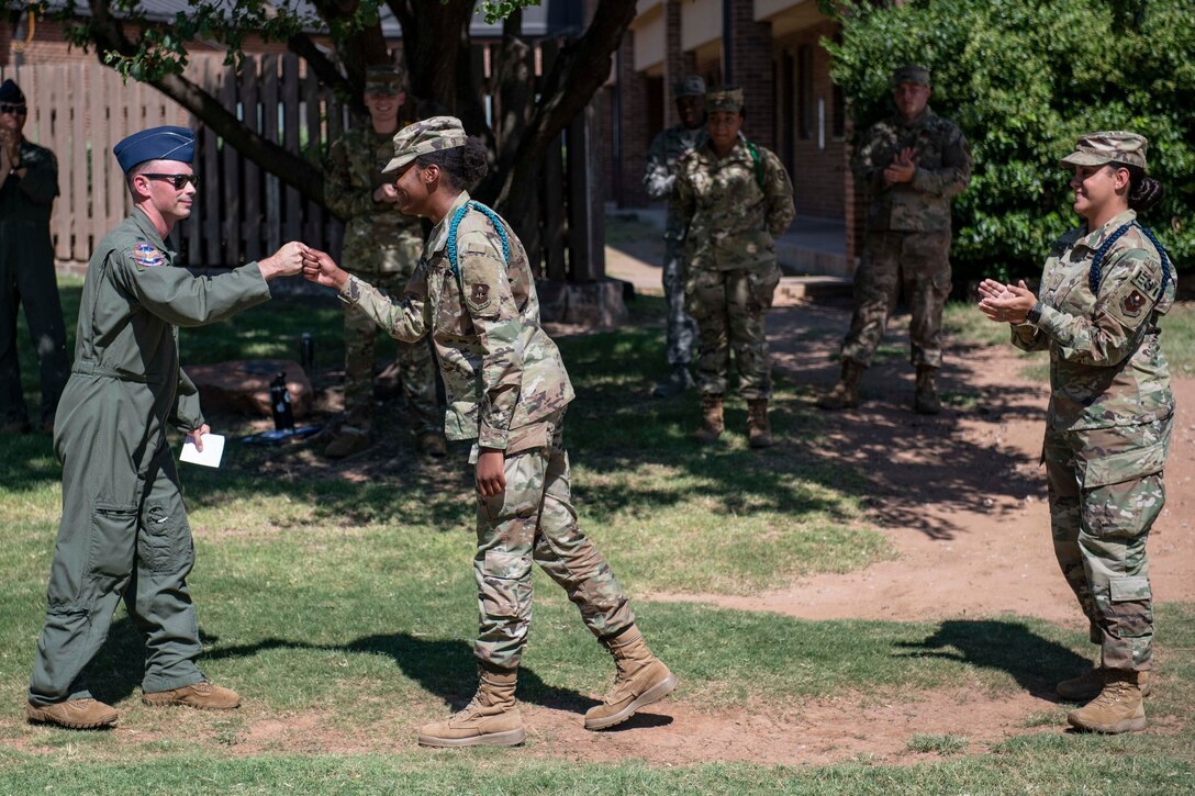 97 TRS gains first student-leader teal rope, newest SAPR liaison