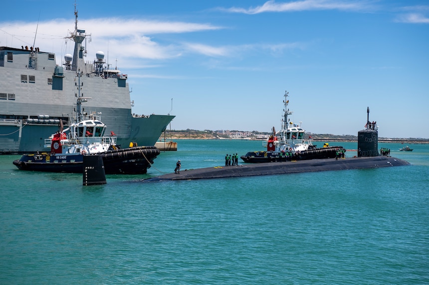 USS Indiana Conducts Safe Haven port visit in Rota, Spain > U.S. Naval ...