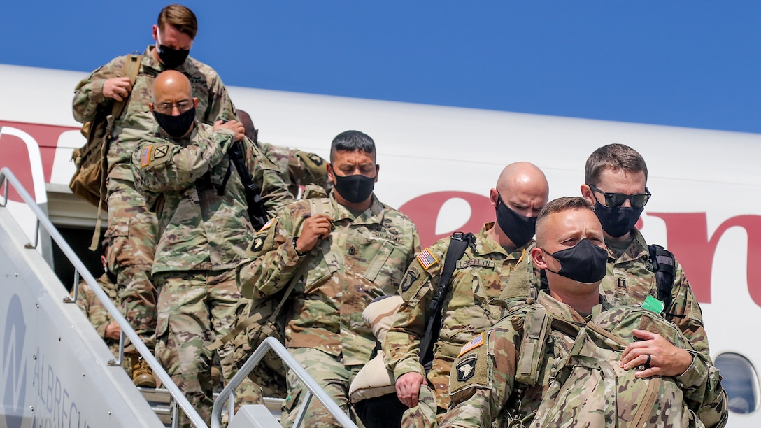 Plane Disembark | U.S. Department of War