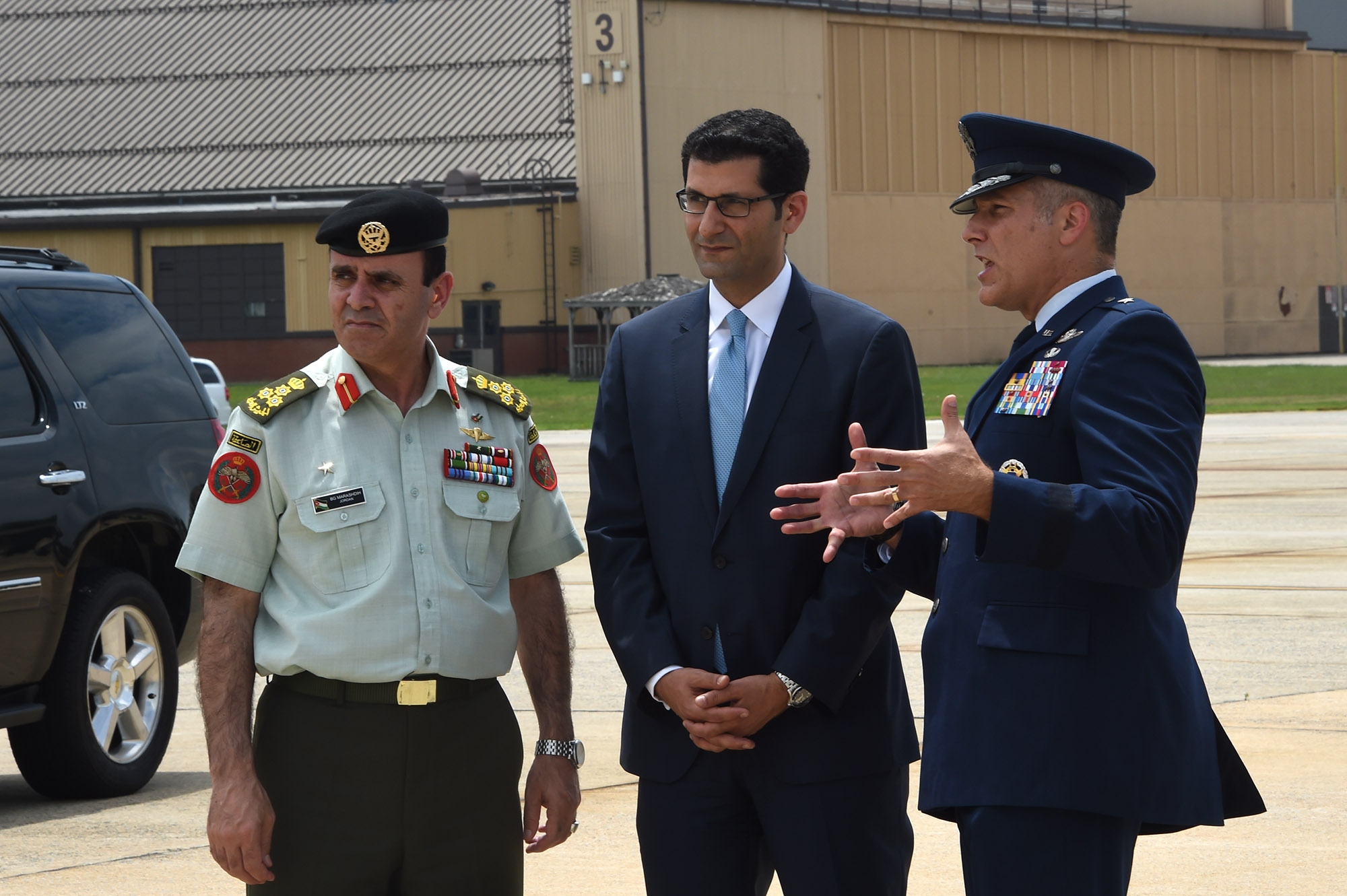 Jordan donates personal protective equipment at Joint Base Andrews for ...