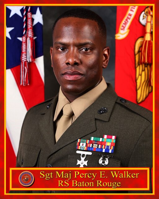 Sgt. Maj. Percy E. Walker > 6th Marine Corps District > Leaders