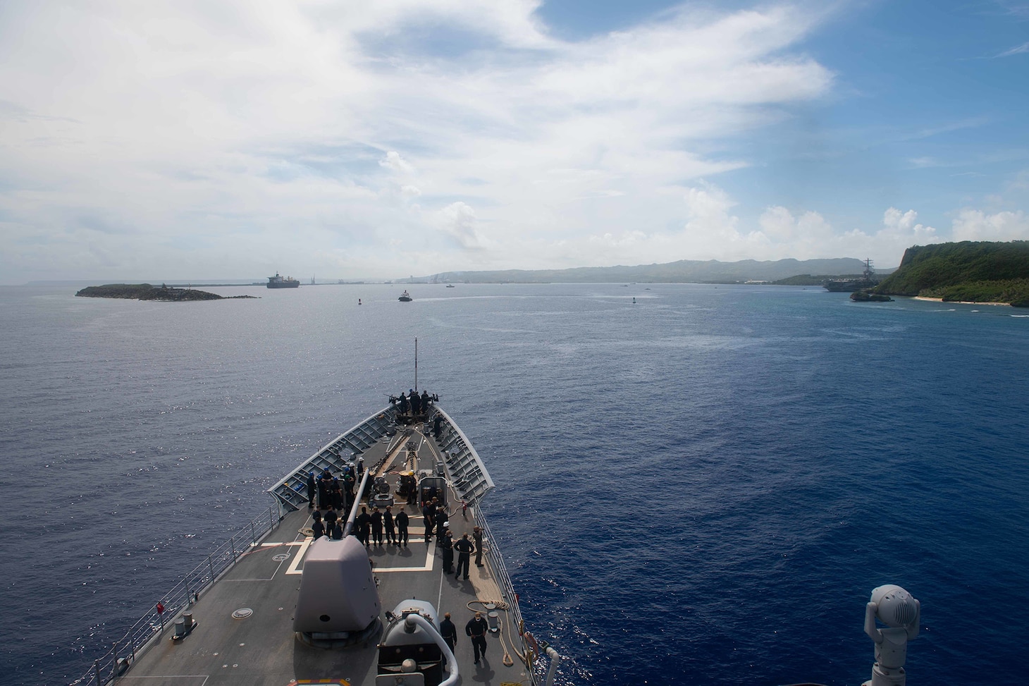 Naval Base Guam Paves the Way for Safe Haven Liberty Ports > United ...