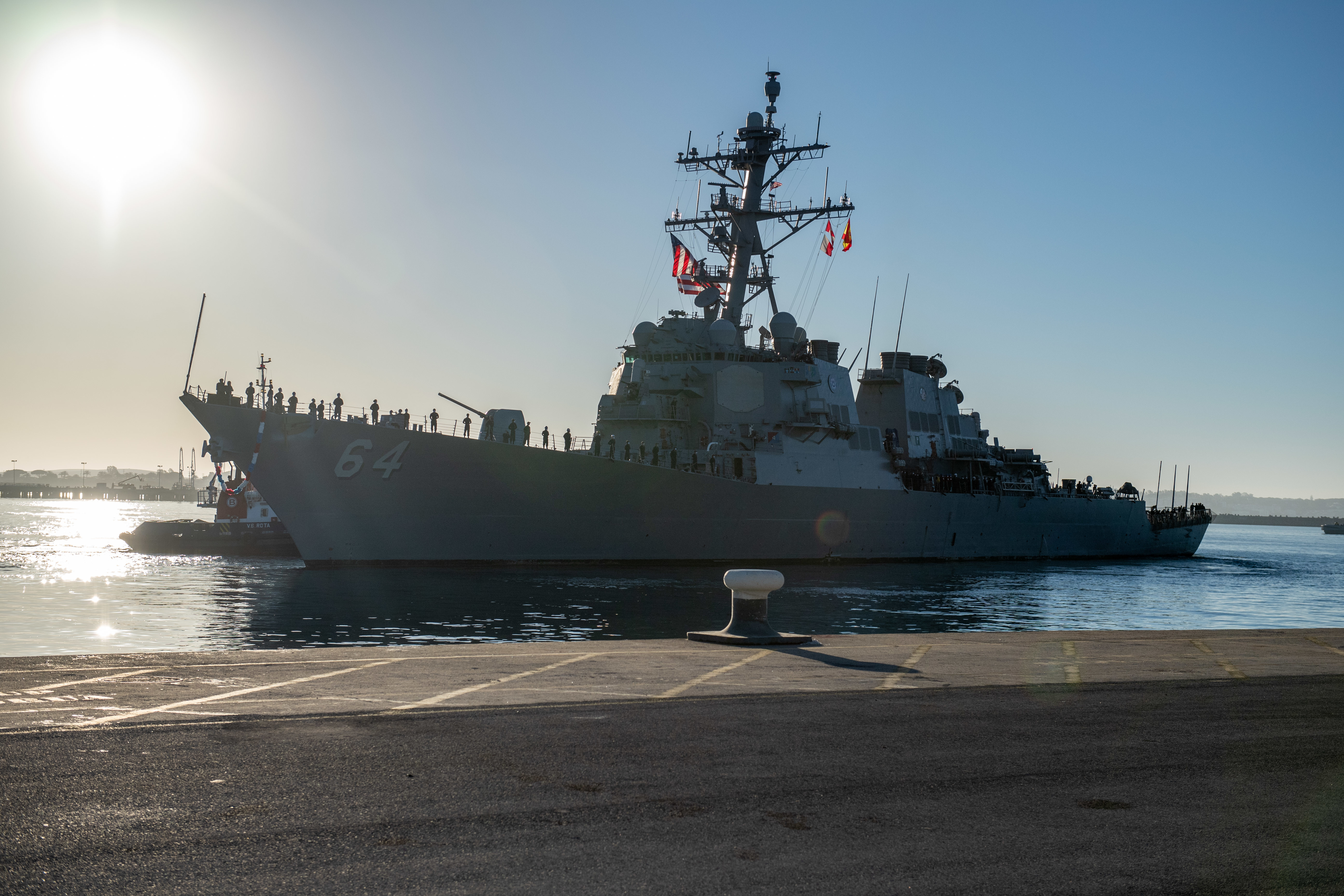 USS Carney Concludes Time as FDNF-E Asset > U.S. Naval Forces Europe ...