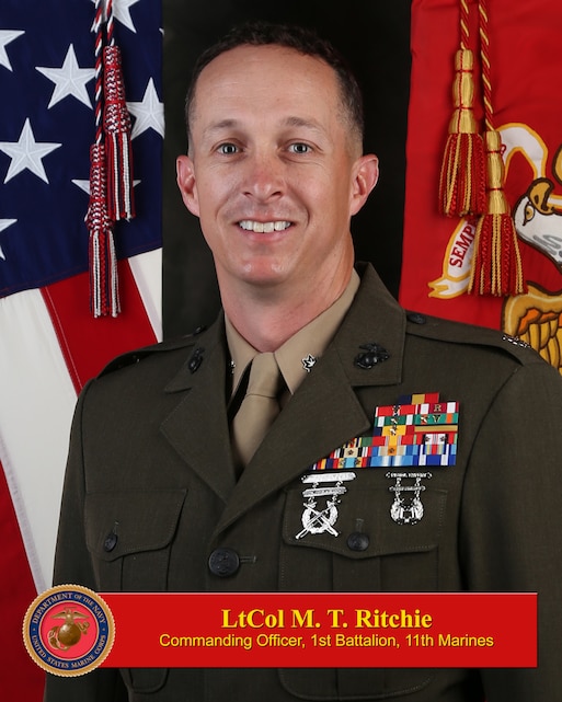 Lieutenant Colonel Matthew T. Ritchie > 1st Marine Division > Leaders
