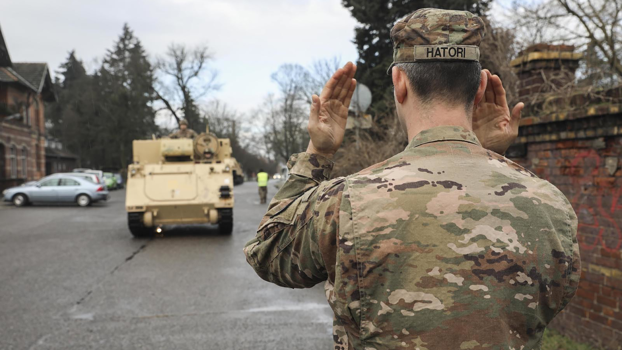 DEFENDER-Europe movement operations in Skwierzyna, Poland