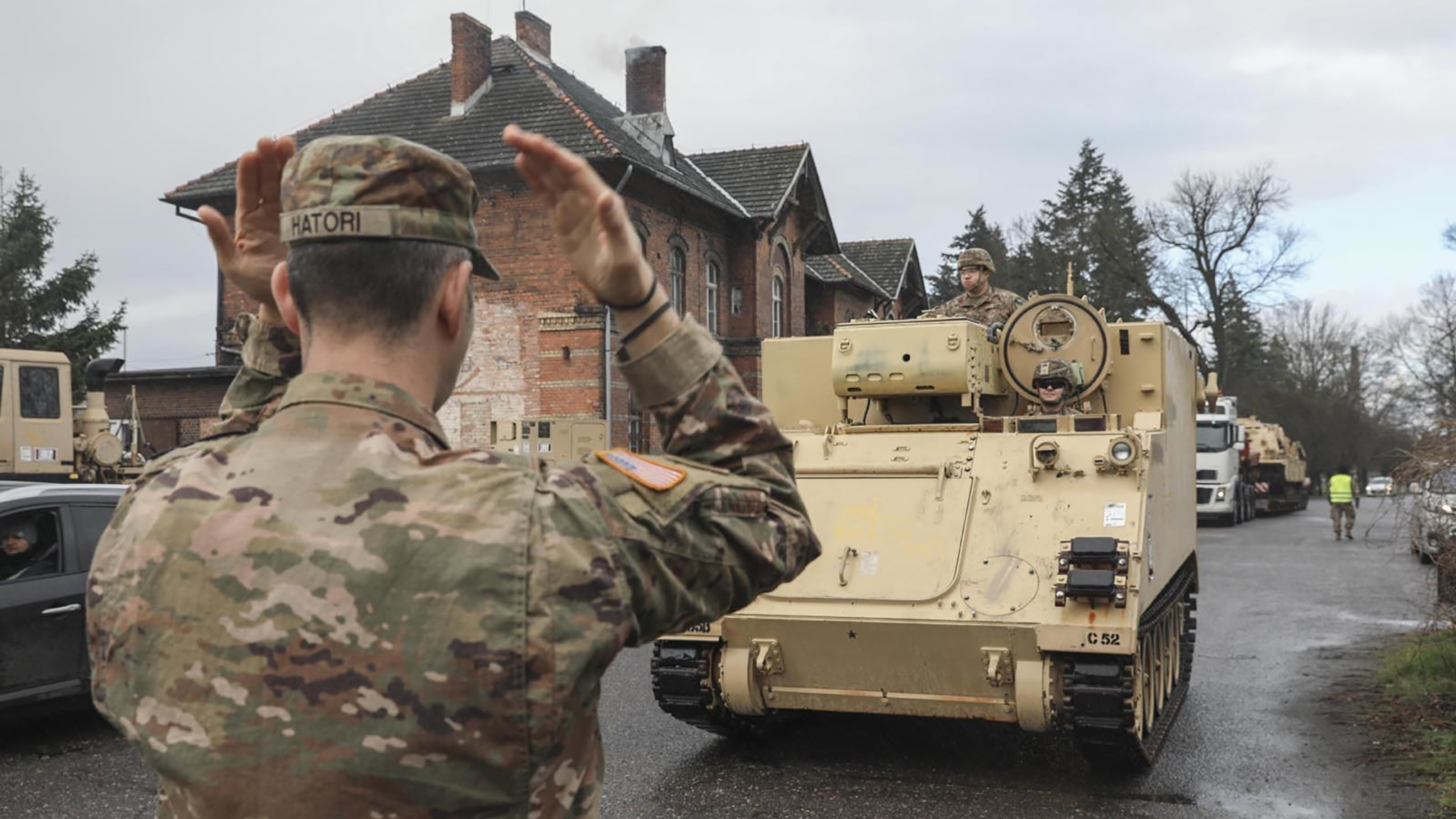 DEFENDER-Europe movement operations in Skwierzyna, Poland