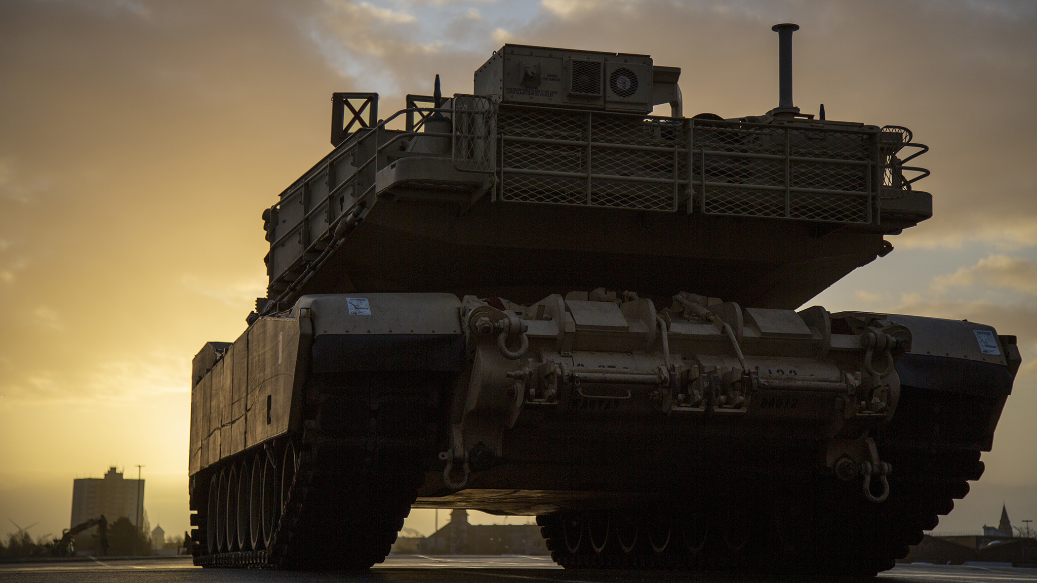 DEFENDER-Europe port operations in Bremerhaven, Germany