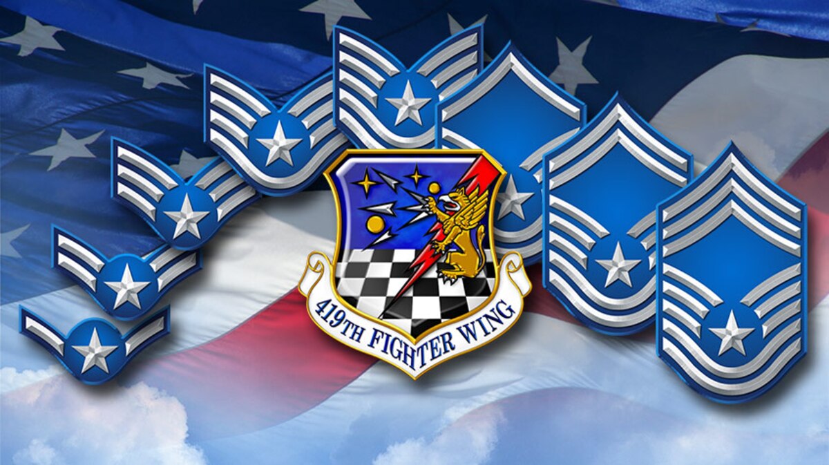 Wing announces enlisted promotions for February > 419th Fighter Wing ...