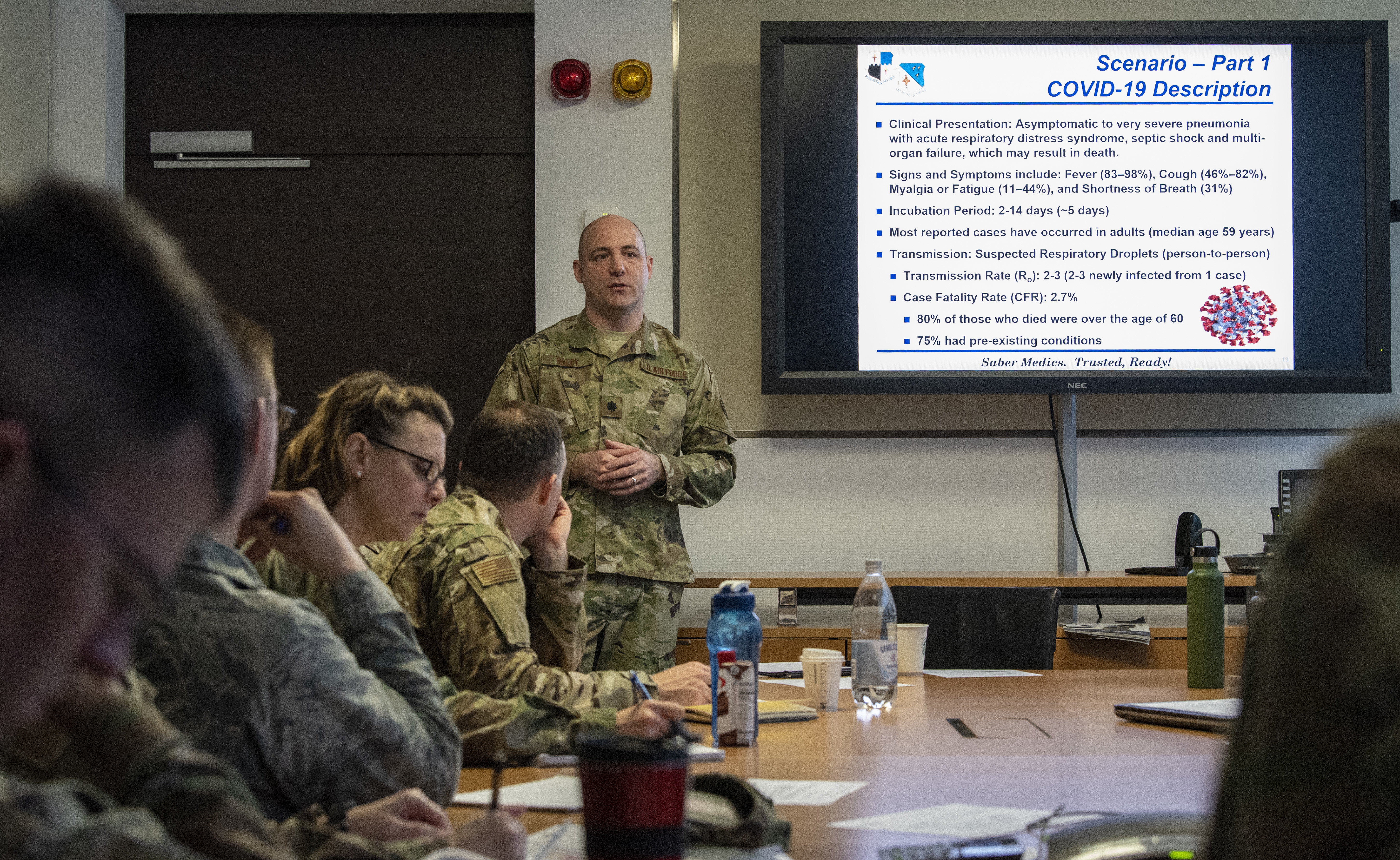 COVID-19 discussed during 52nd MDG table-top exercise