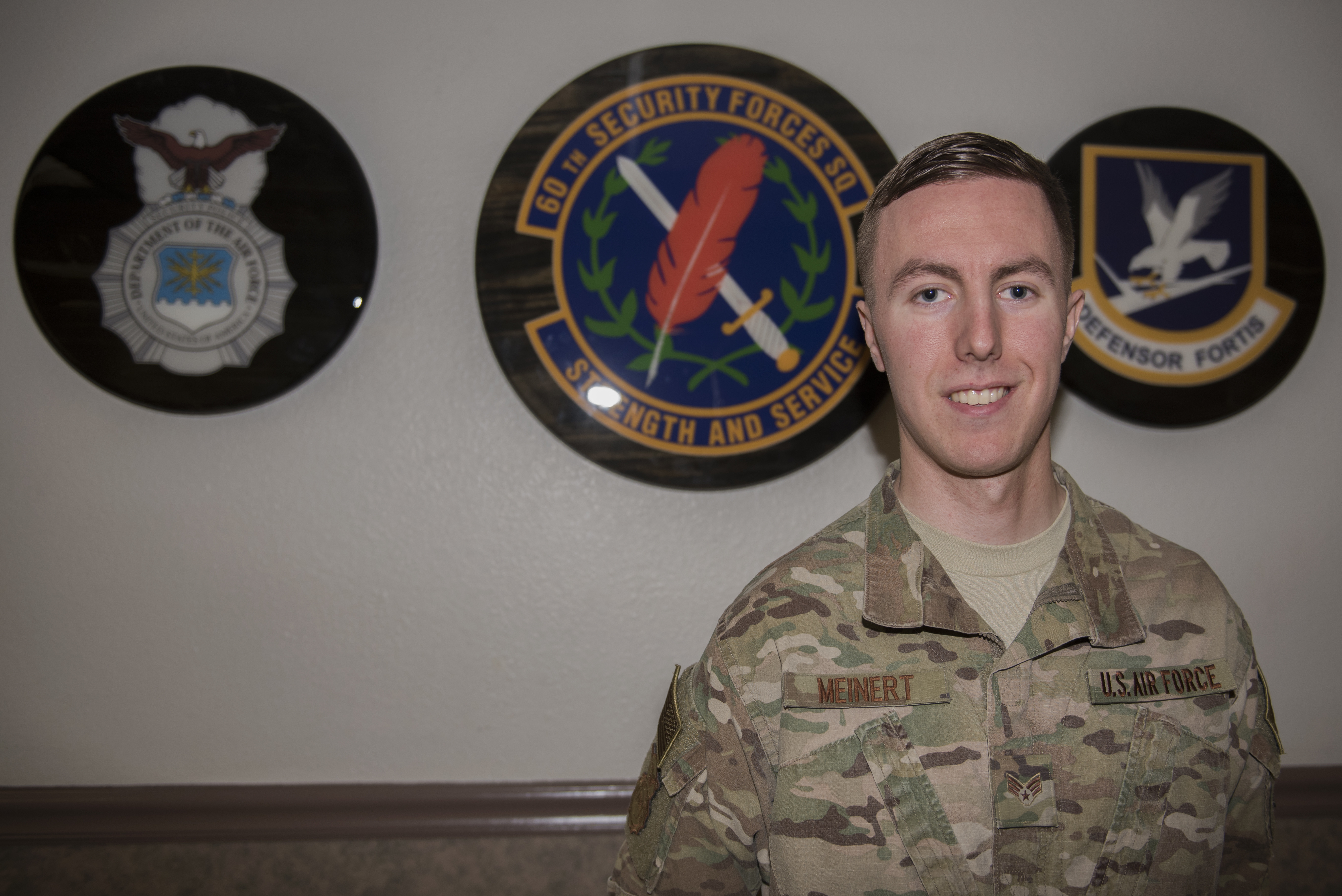 Warrior Of The Week Senior Airman Anthony Meinert Travis Air Force