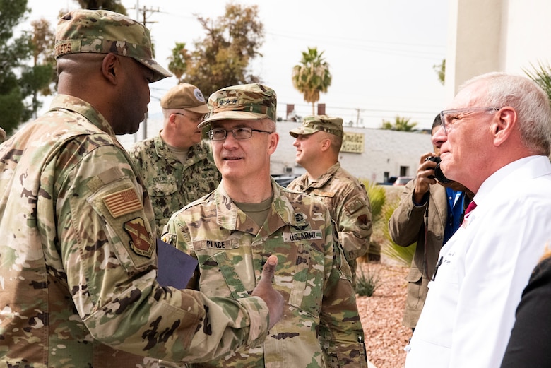 Defense Health Agency Director visits Nellis, 99th Medical Group ...