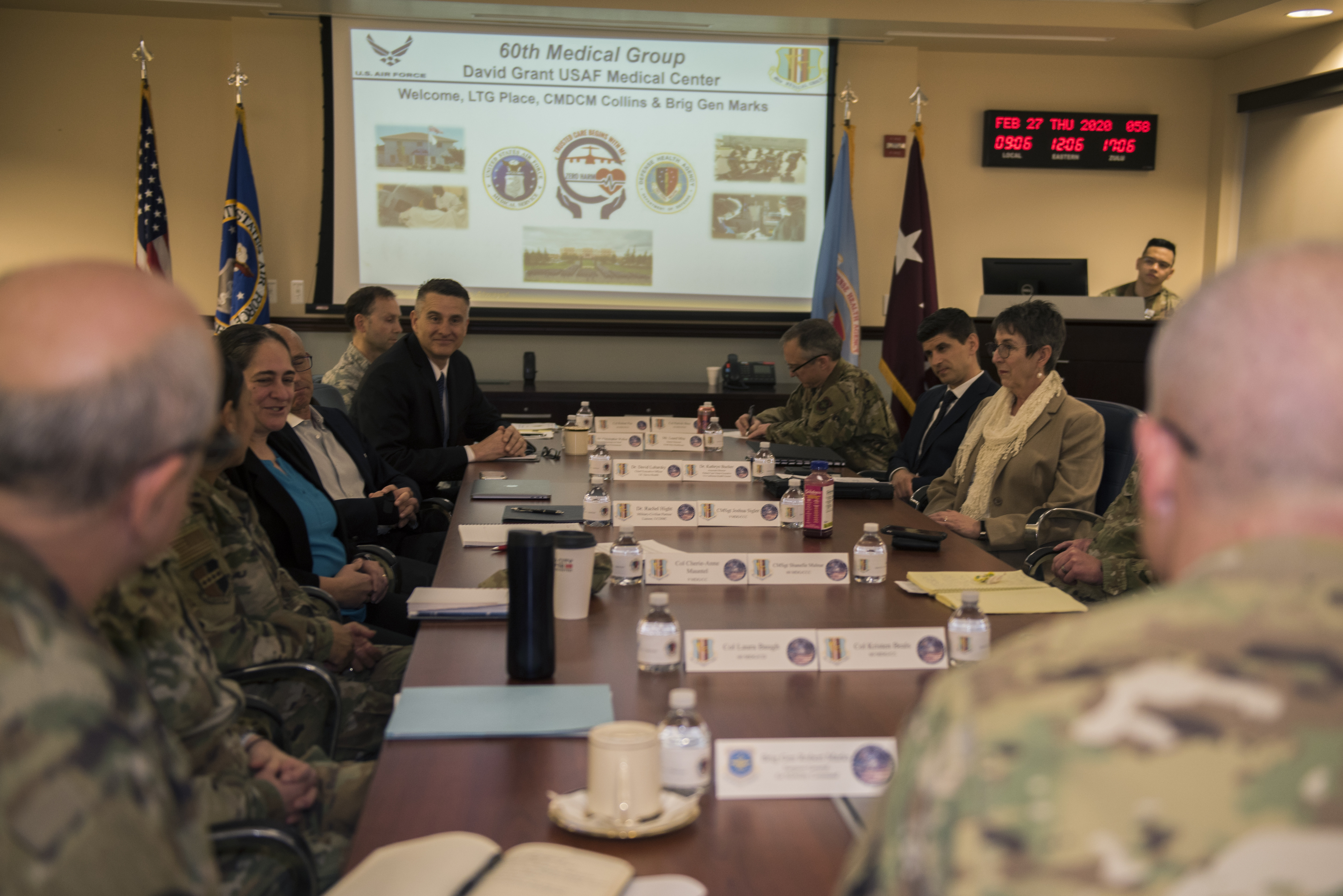 Defense Health Agency Director visits Travis AFB > Travis Air Force ...