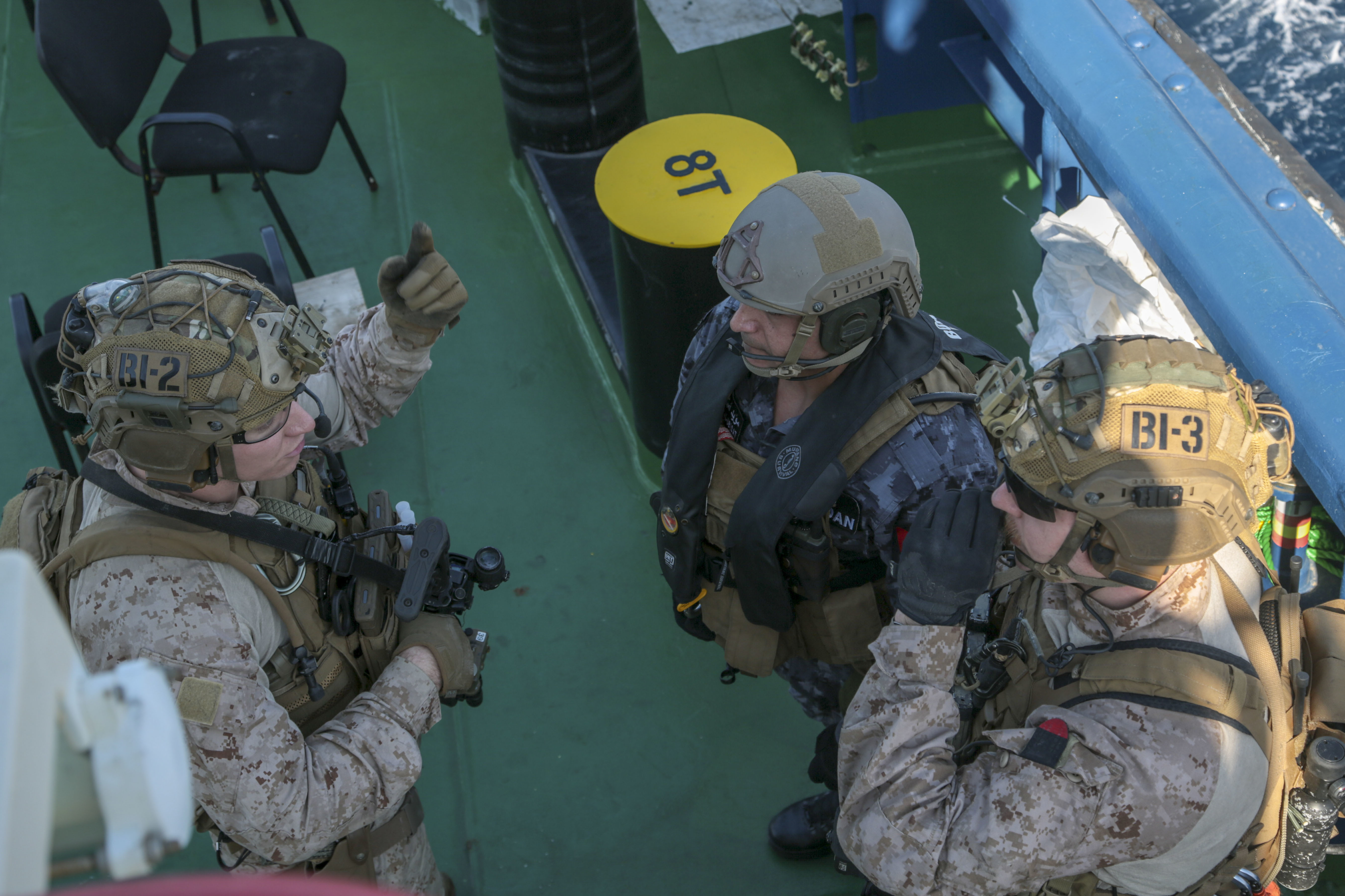 MRF Conducts Bilateral Training with the Royal Jordanian Navy
