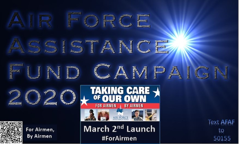 Air Force Assistance Fund 2020 campaign, helping Airmen and families ...