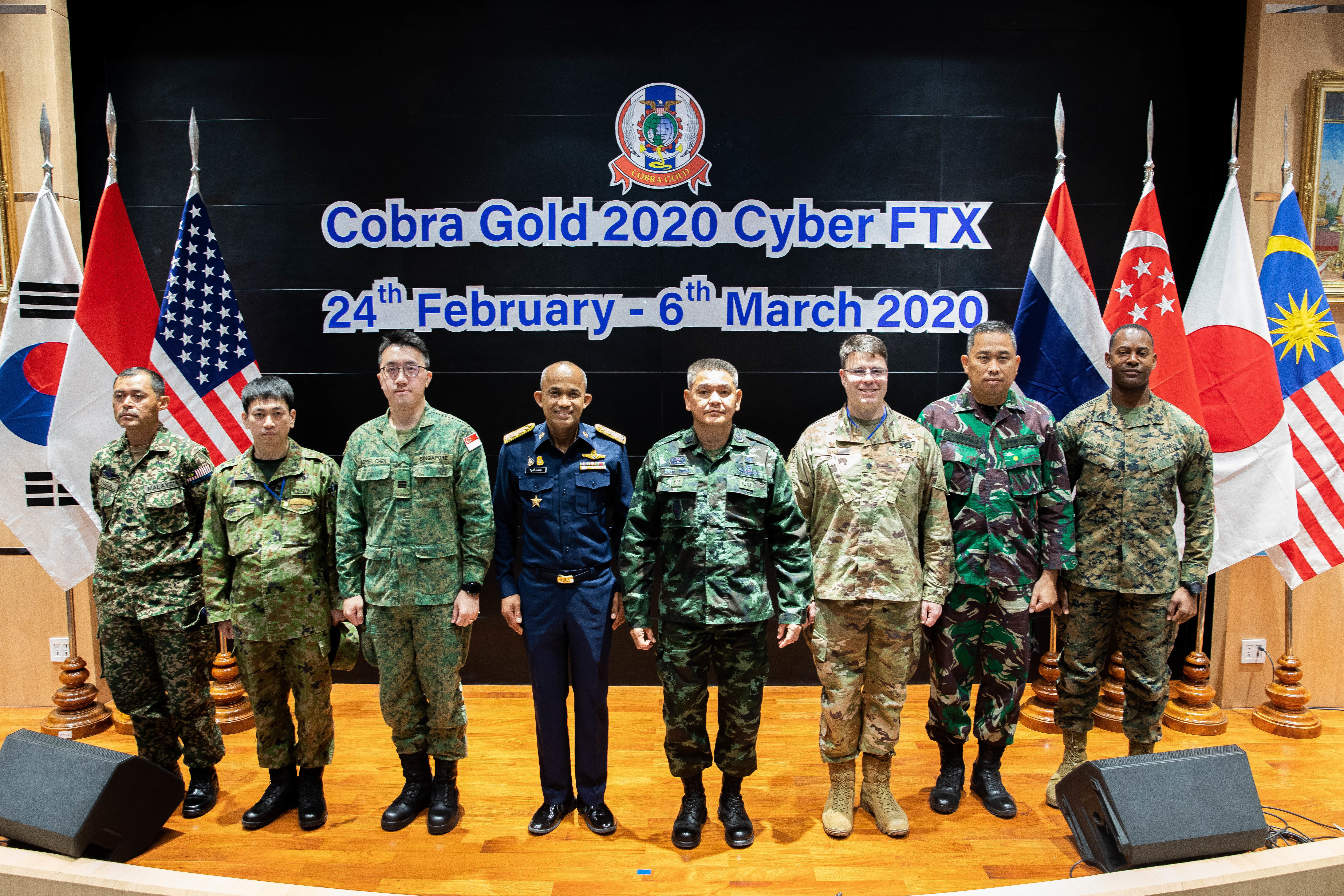 Six nations join in cyberspace training exercise in Bangkok > National ...