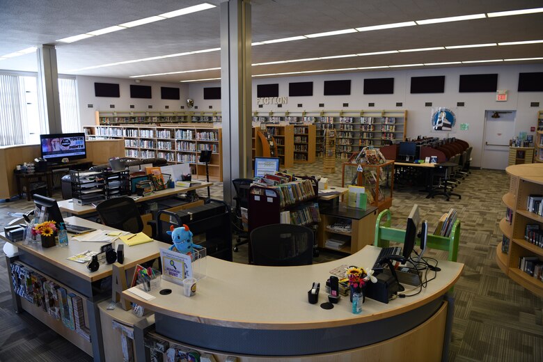Base library re-opens following six-month remodel > Grand Forks Air ...